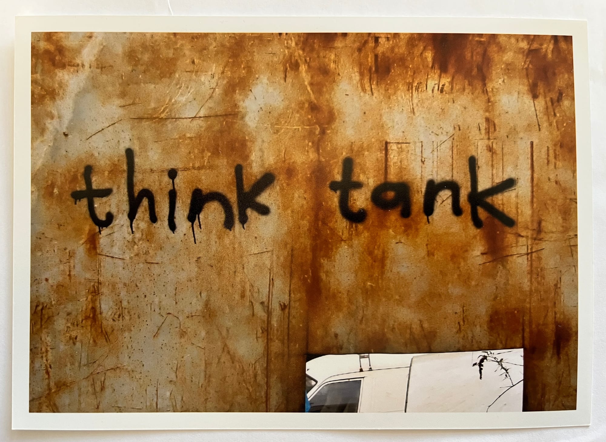 Banksy, Think Tank original photo, 2003 | MULTIPLESINC//