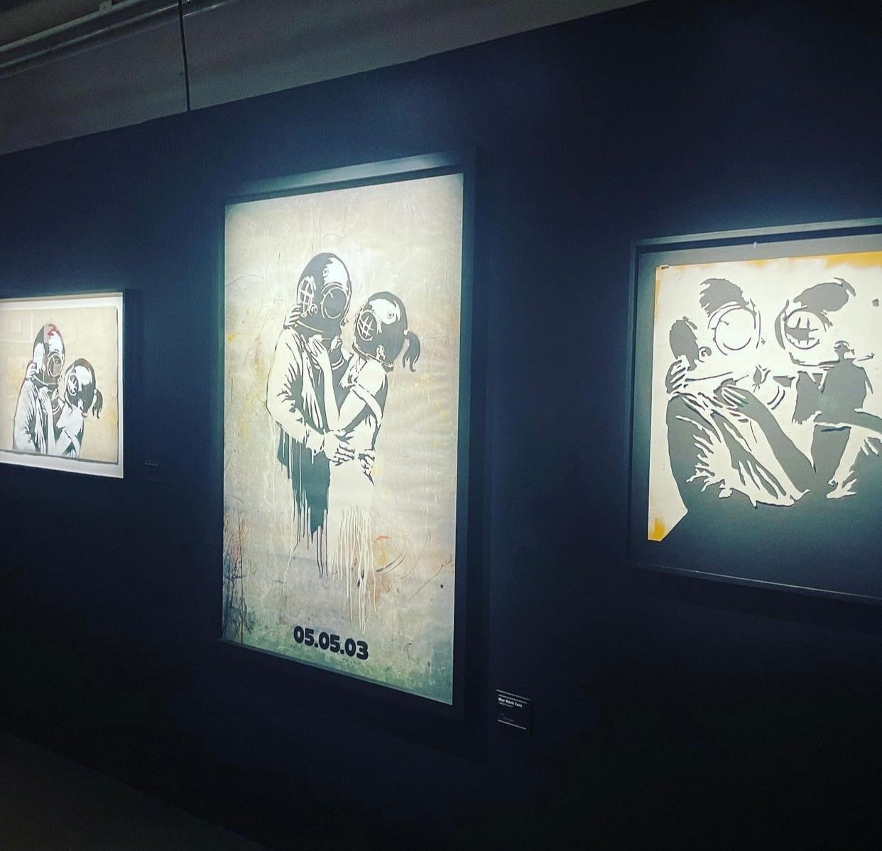 Banksy, Think Tank original stencil., 2003 | MULTIPLESINC//