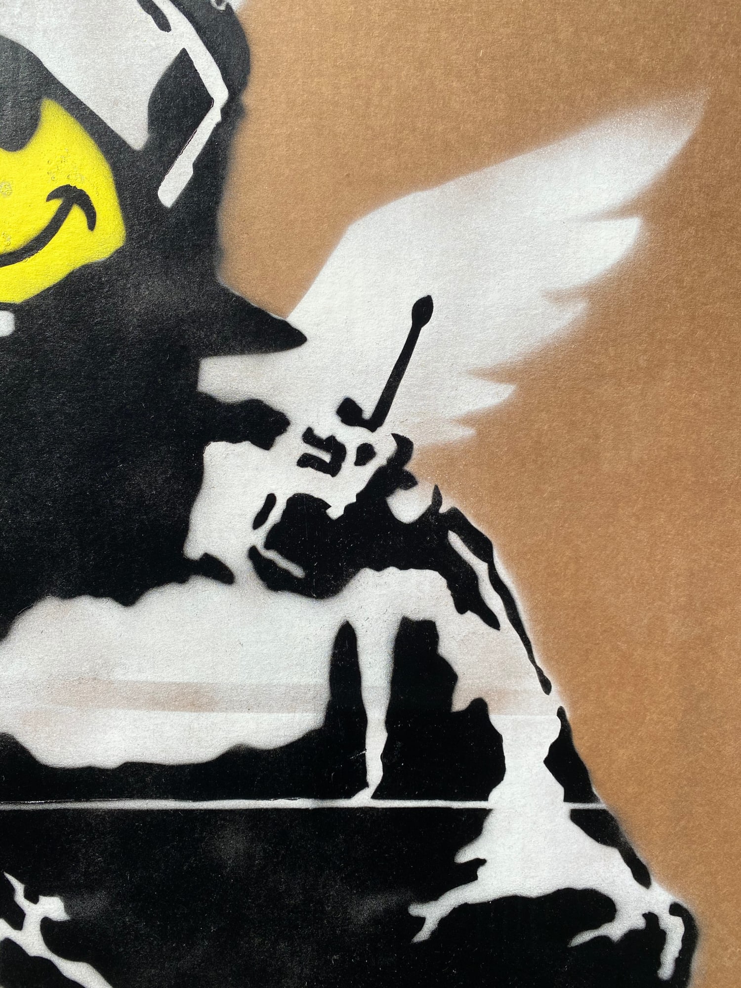 Banksy, "Smiling Copper aka Flying Copper" . (RESERVED), 2003 ...