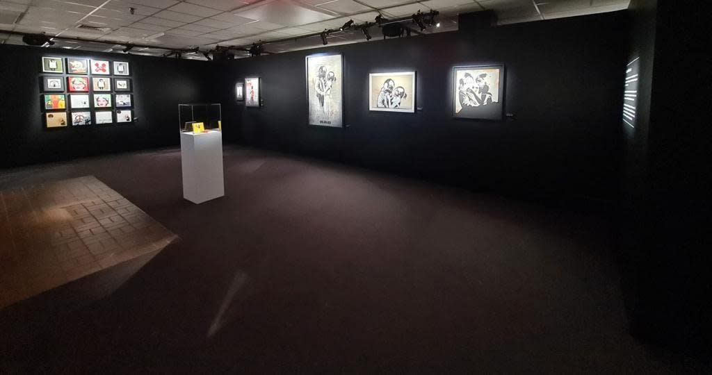 Banksy, Think Tank original stencil., 2003 | MULTIPLESINC//