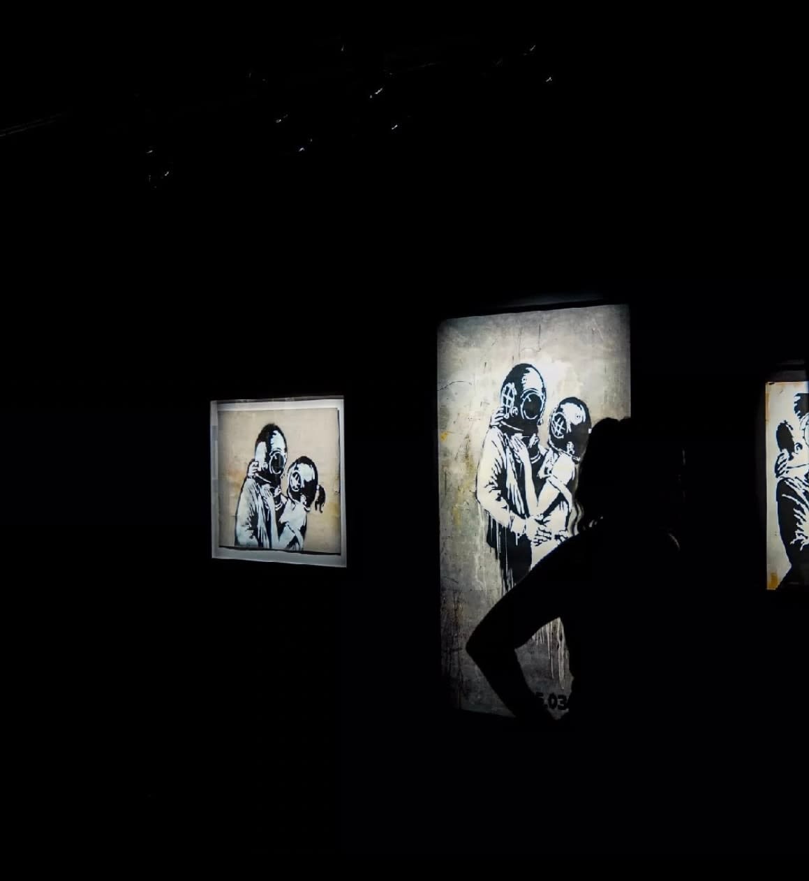 Banksy, Think Tank original stencil., 2003 | MULTIPLESINC//