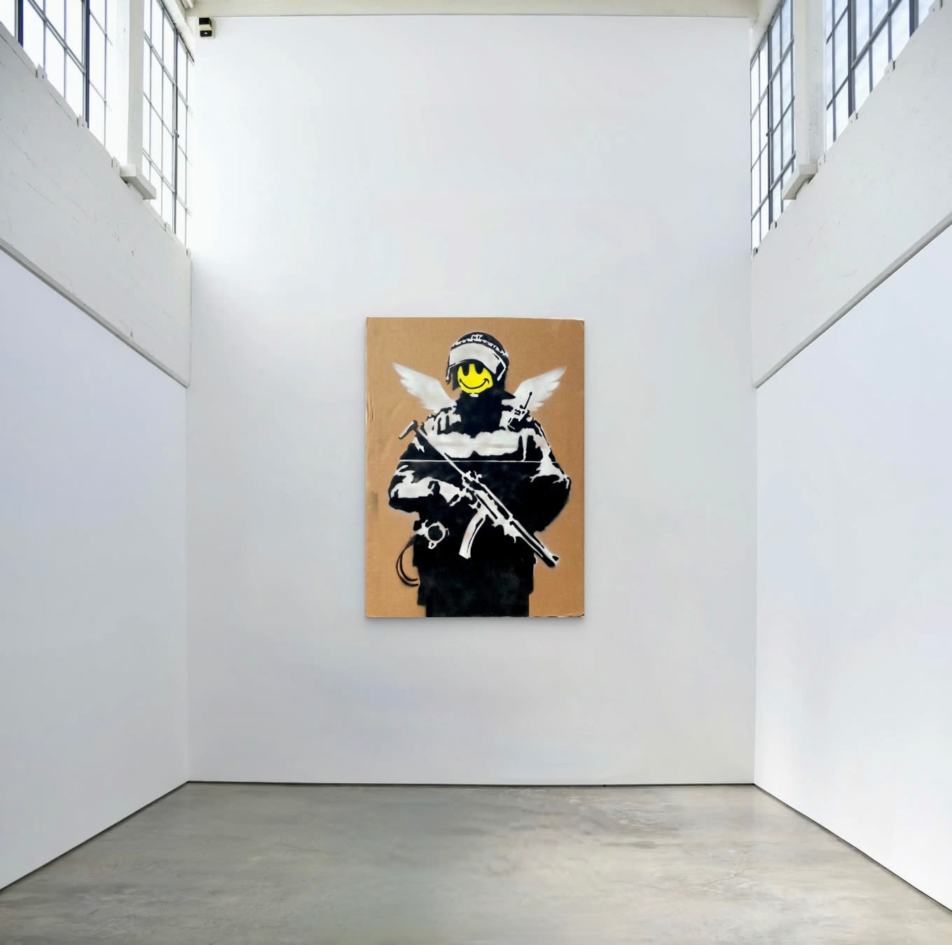 Banksy, "Smiling Copper aka Flying Copper" . (RESERVED), 2003 ...