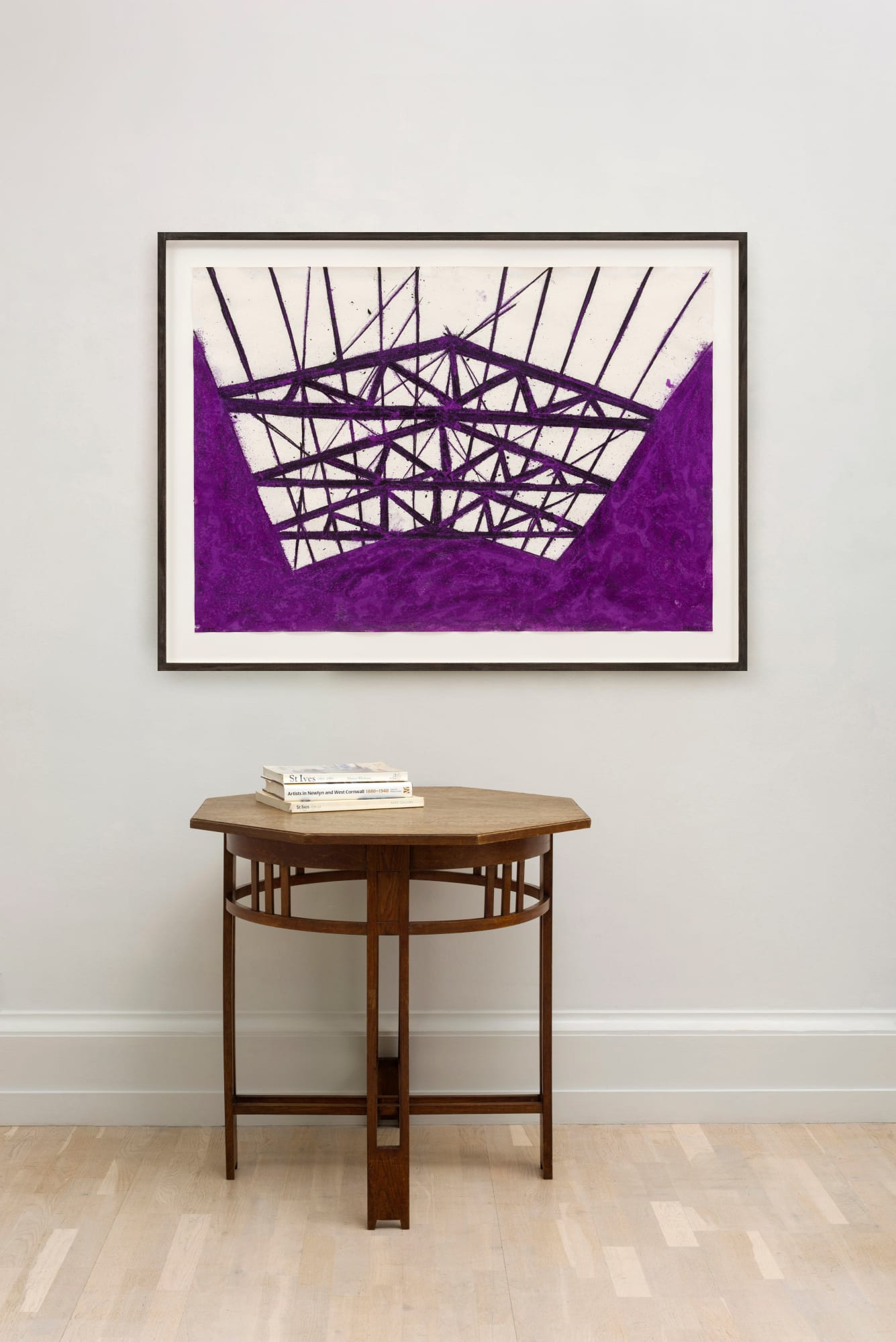 Tony Bevan, Violet Interior | The Nine British Art