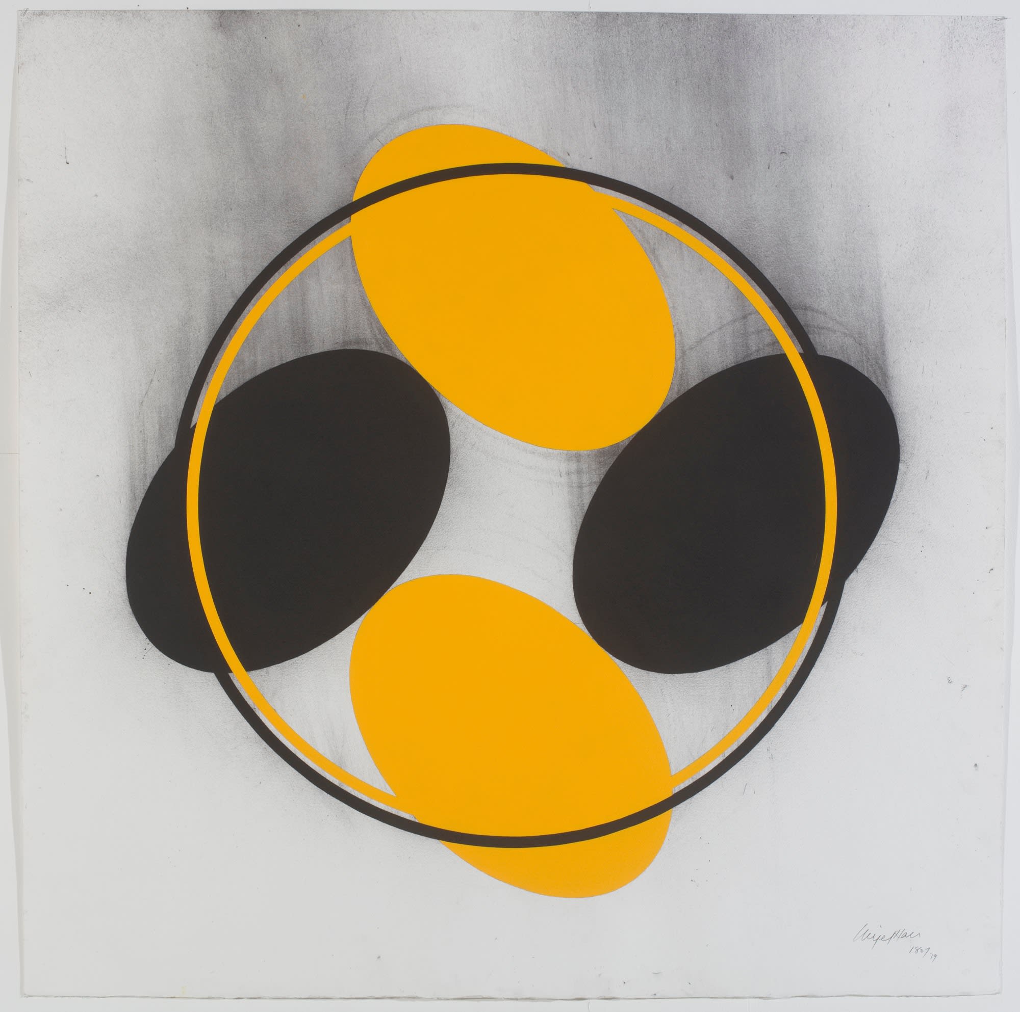 Nigel Hall RA, Drawing 1807, 2019 | Pangolin London