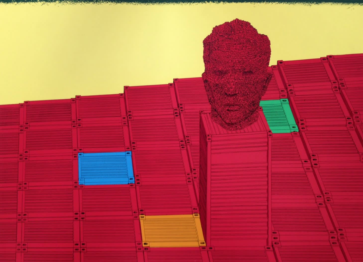 David Mach RA, Big Heid II, 1994 | Pangolin London