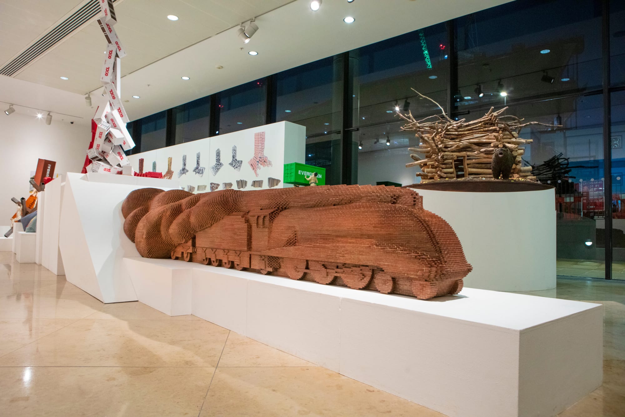 David Mach RA, Darlington Train Maquette, 1997-2020 | Pangolin London