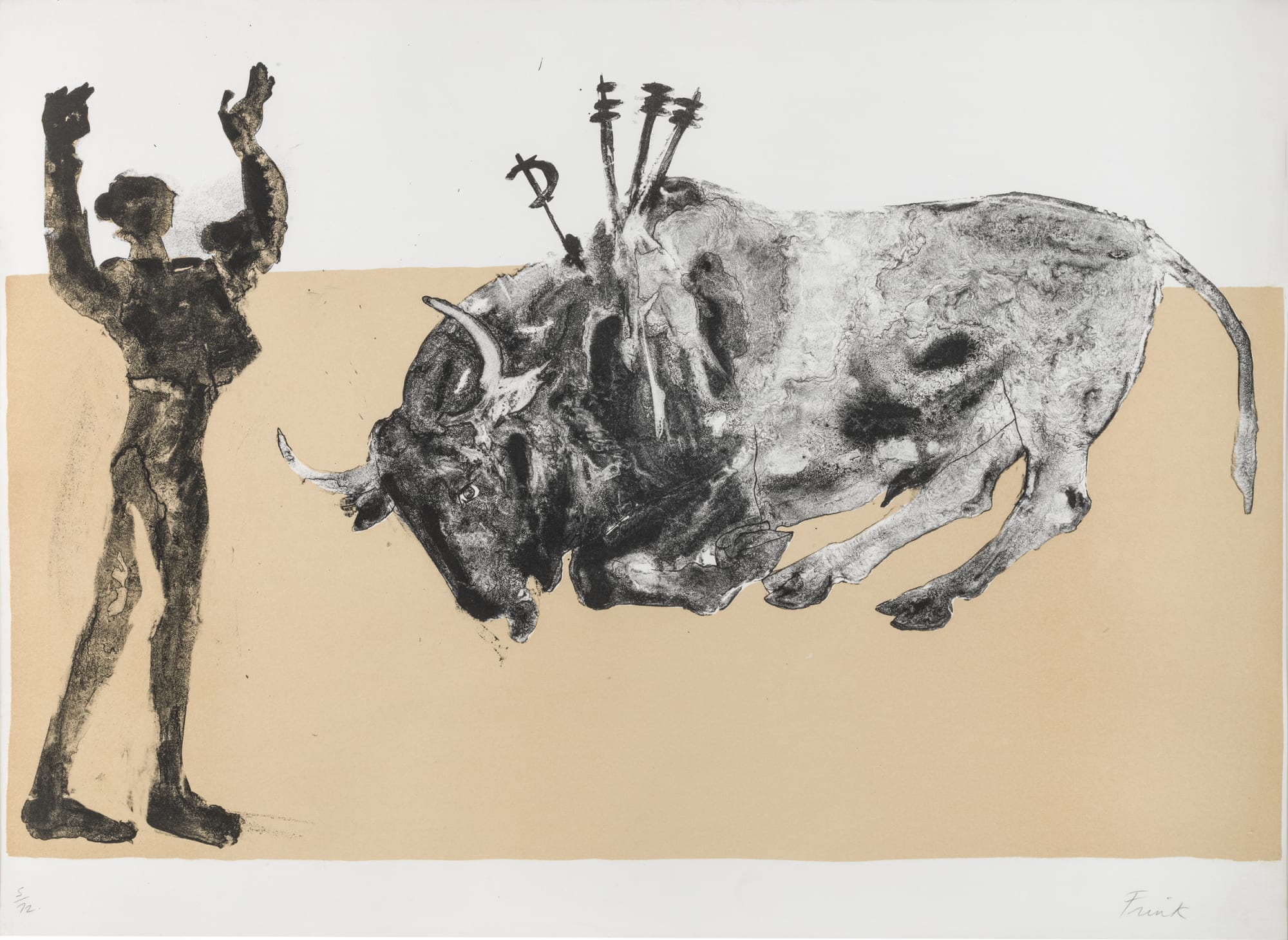 Elisabeth Frink, Corrida V, 1973 | Pangolin London