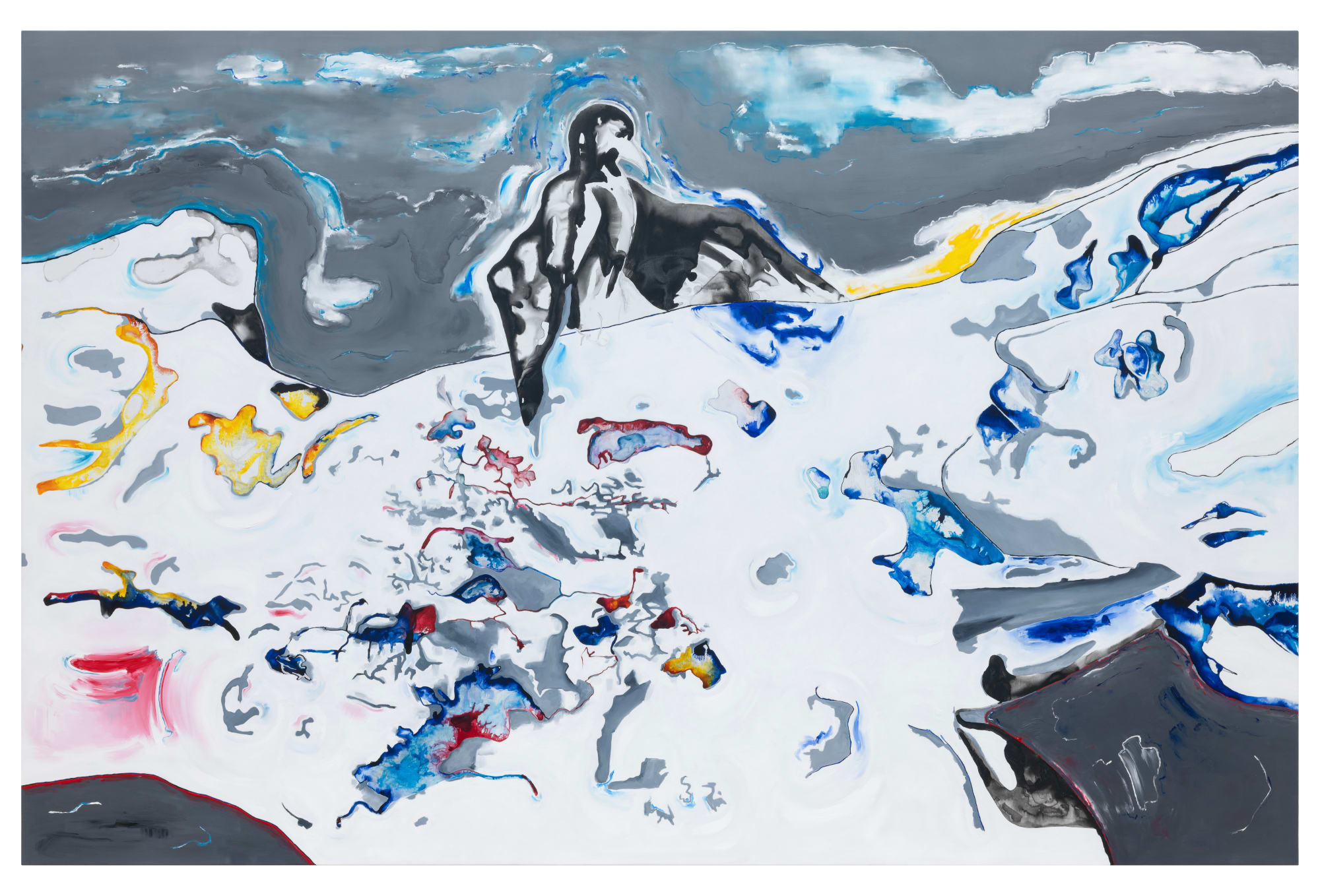 Grace Schwindt, When a body becomes a Landscape, 2024 | Galerie Peter ...