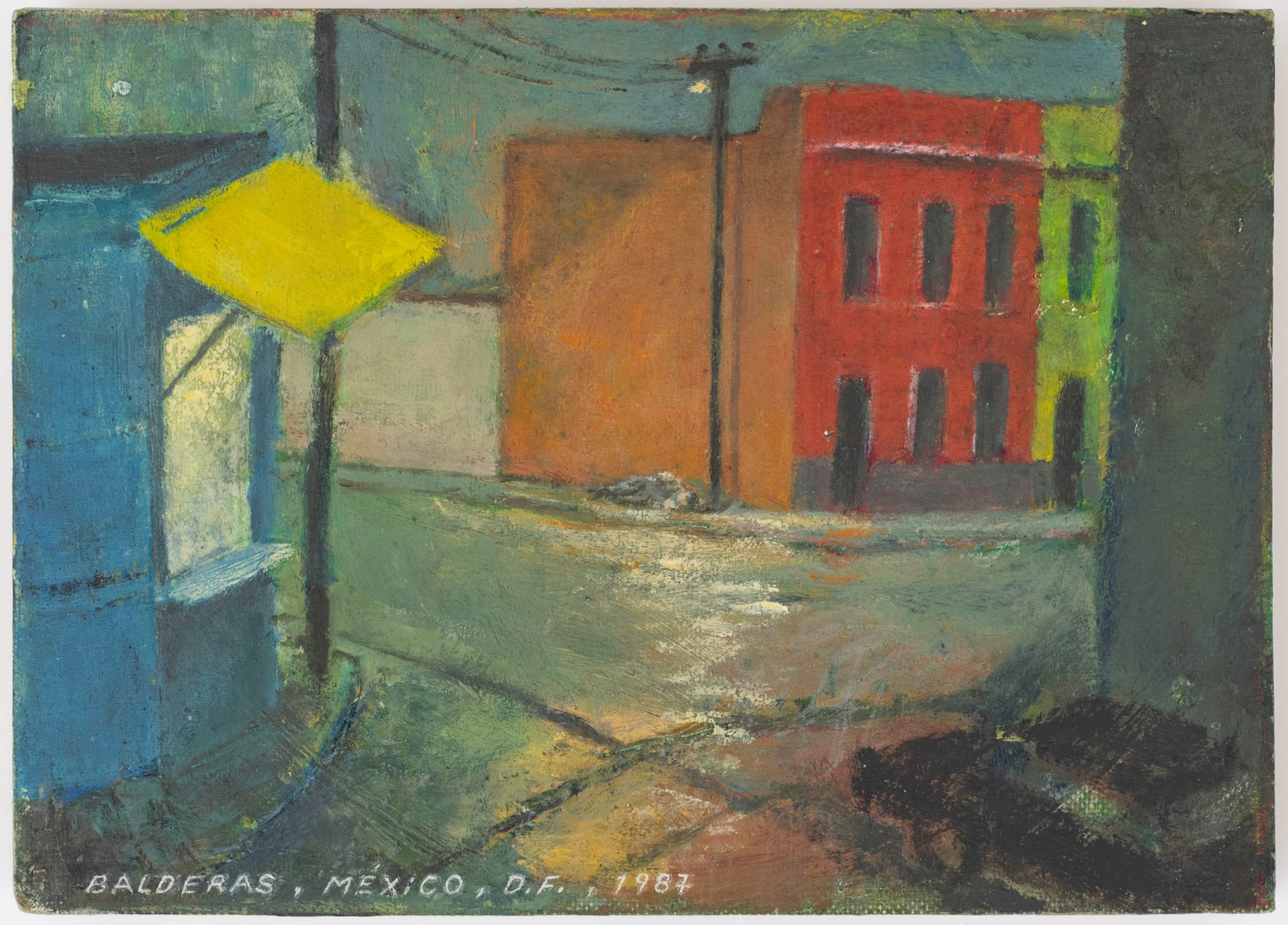 Francis Alÿs, Balderas, Mexico, 1987 | Galerie Peter Kilchmann