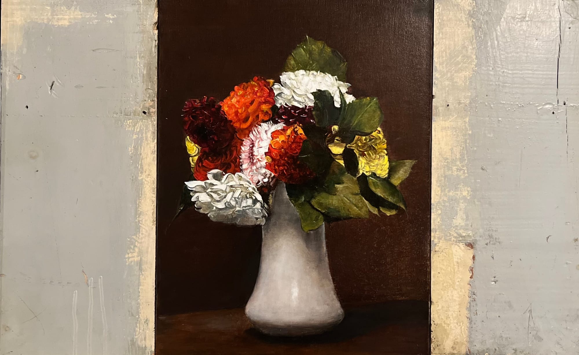 Tim Merrett, Under the Street Flowers Grow (From F. Latour-1872), 2025 | Peter Robertson Gallery