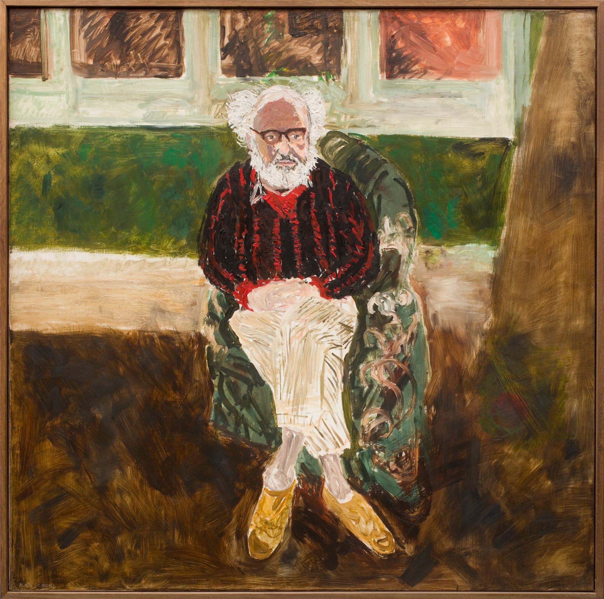 Jean Cooke, Portrait of John Bratby Seated [No Chit-Chat, No BBC], c ...