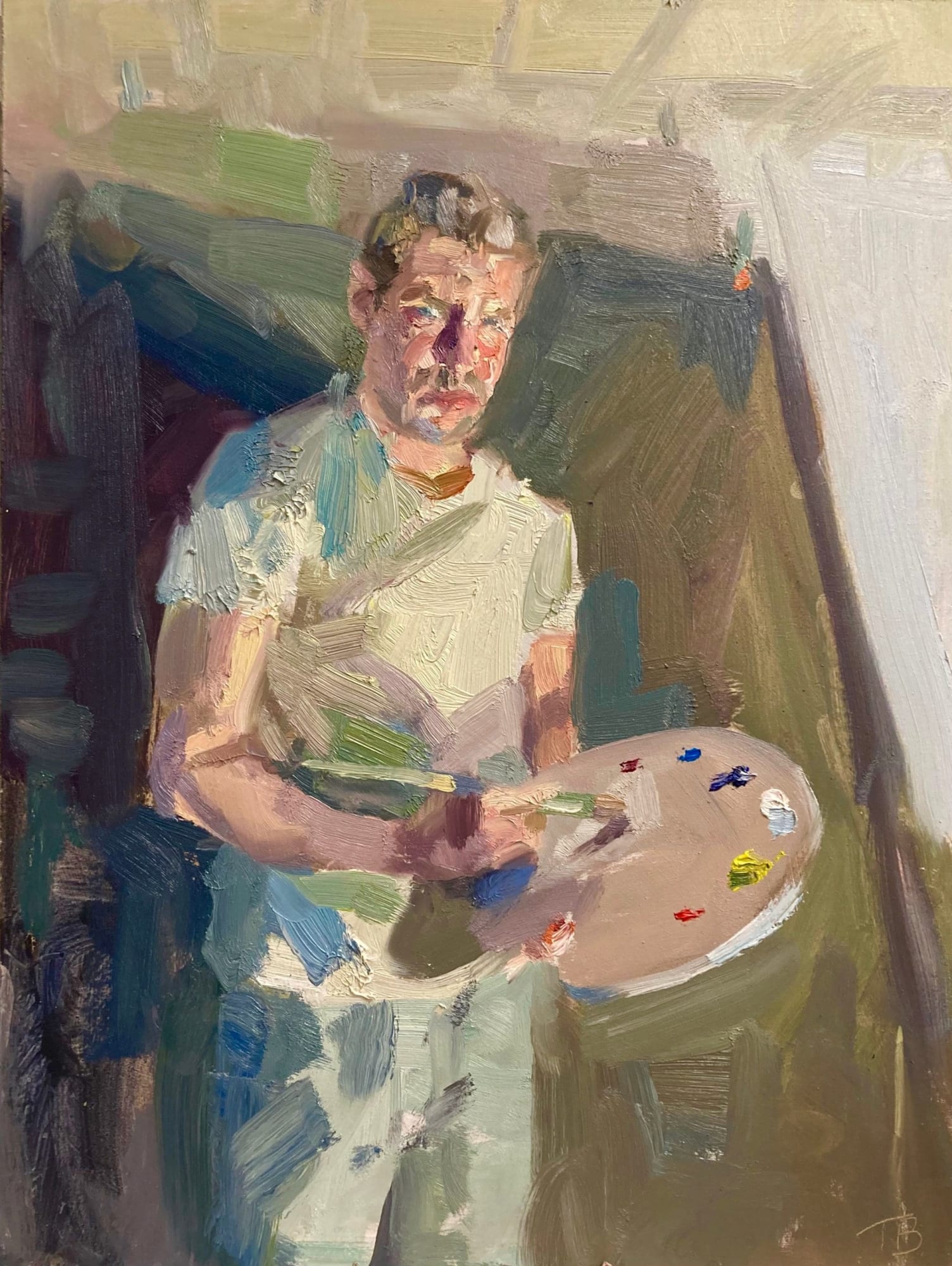 Tim Benson, Self Portrait, 2023 | Ruth Borchard Collection