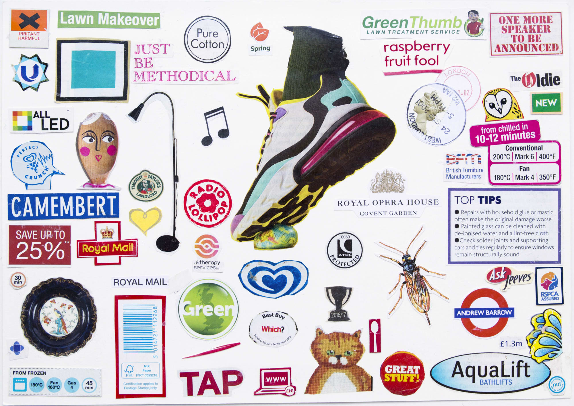 Andrew Barrow, Just Be Methodical, 2020 | Rebecca Hossack Art Gallery