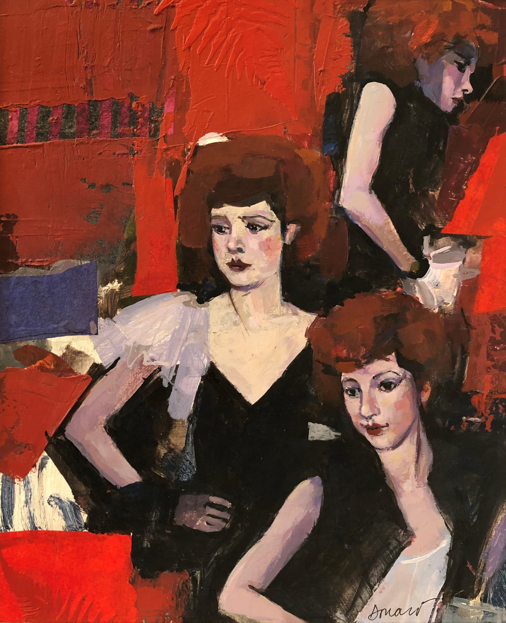 George Donald RSA, Dancers: Paris | The Academicians' Gallery