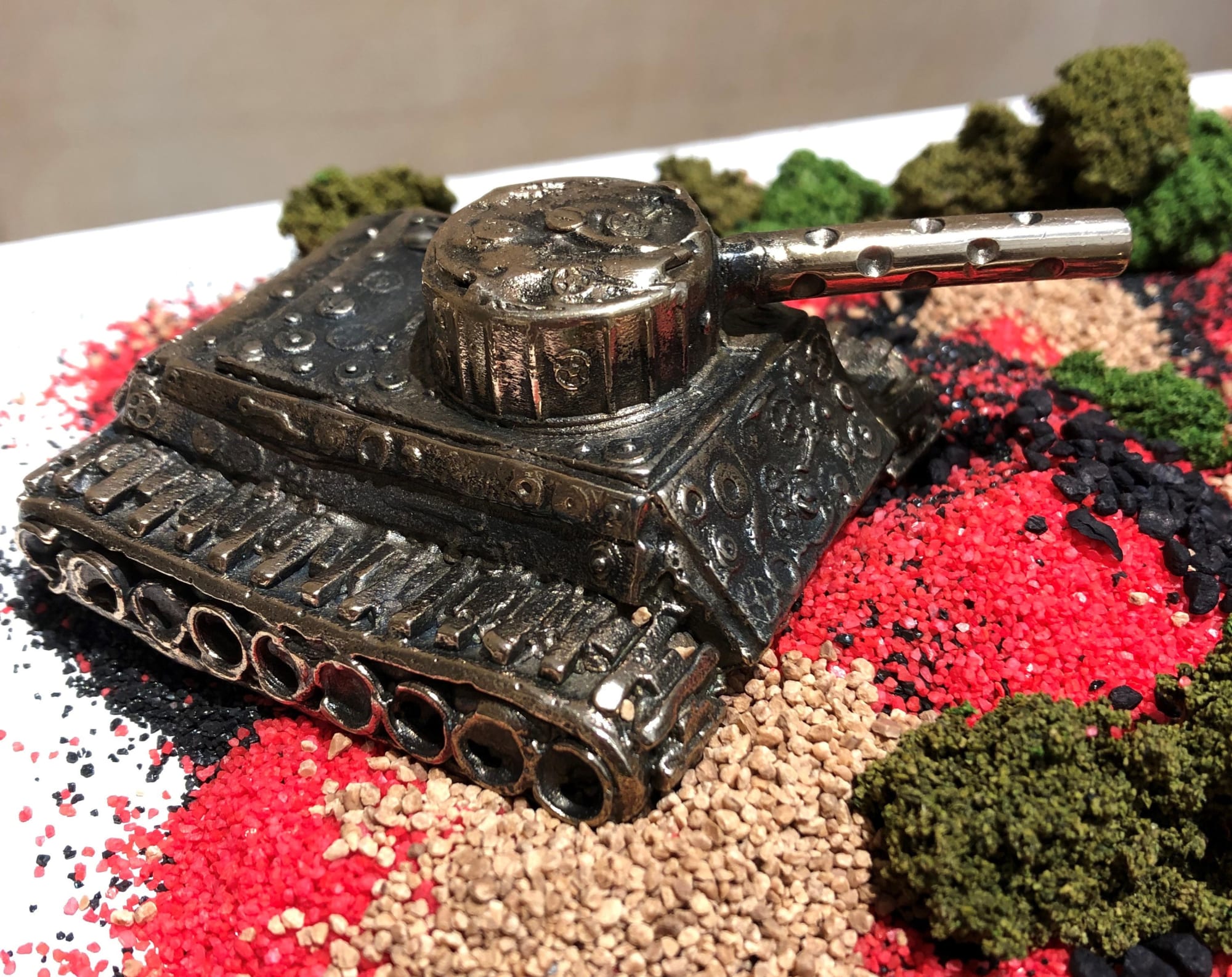 Tim Milner, The Siege of Jemimaville (2059) Scrap Battle Tank 2, 2024 ...