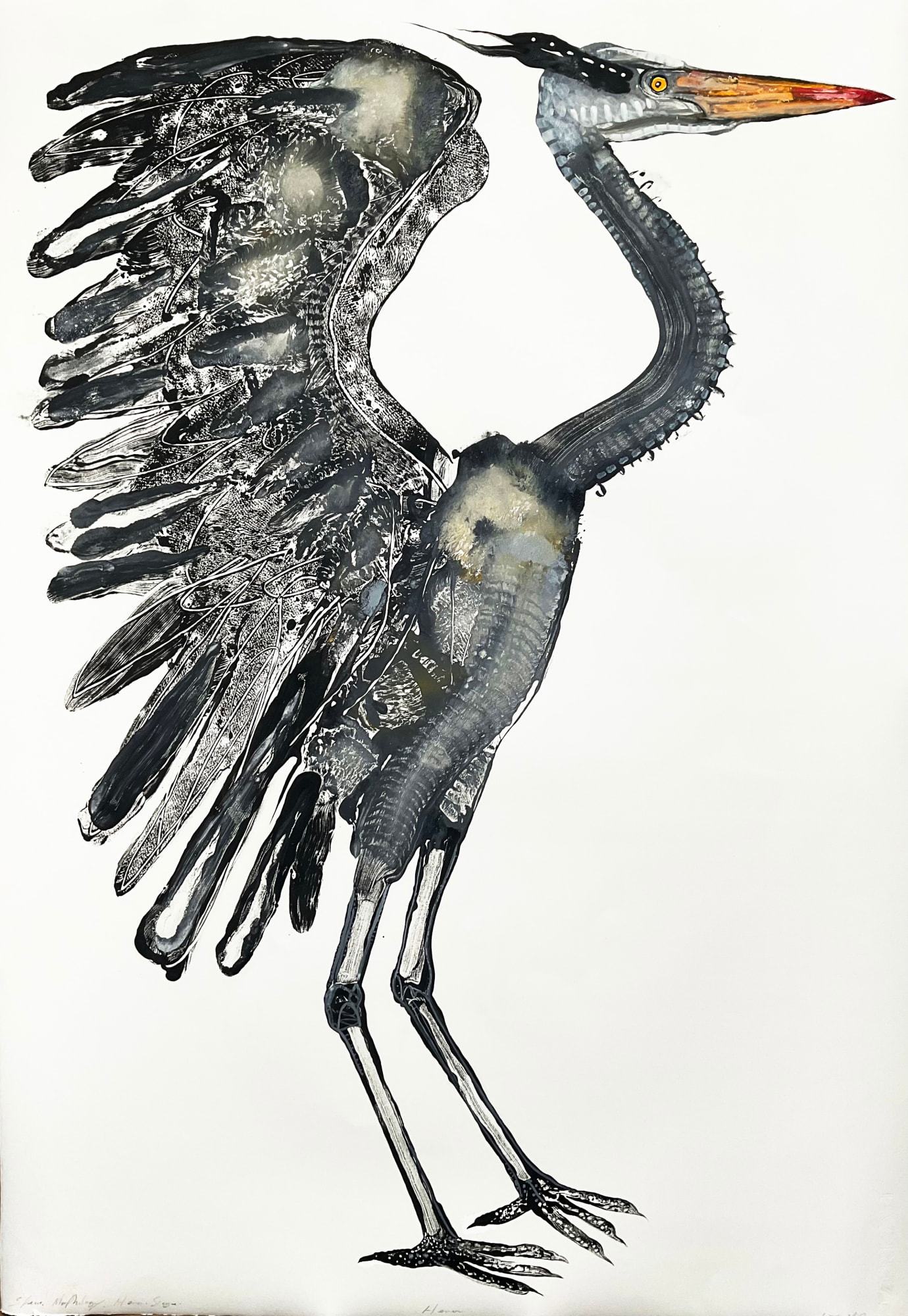 Stuart Mackenzie RSA, Heron Siege (Species Morphology) 6 | Royal Scottish Academy