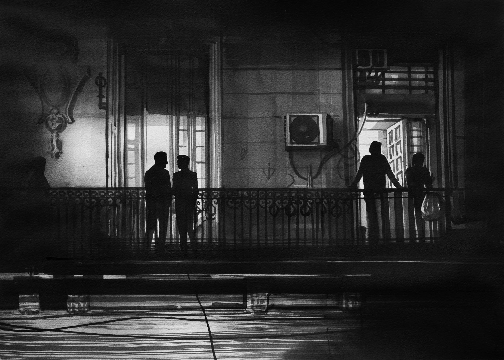 Radenko Milak, Caribbean nights, 2024 | Rutger Brandt Gallery