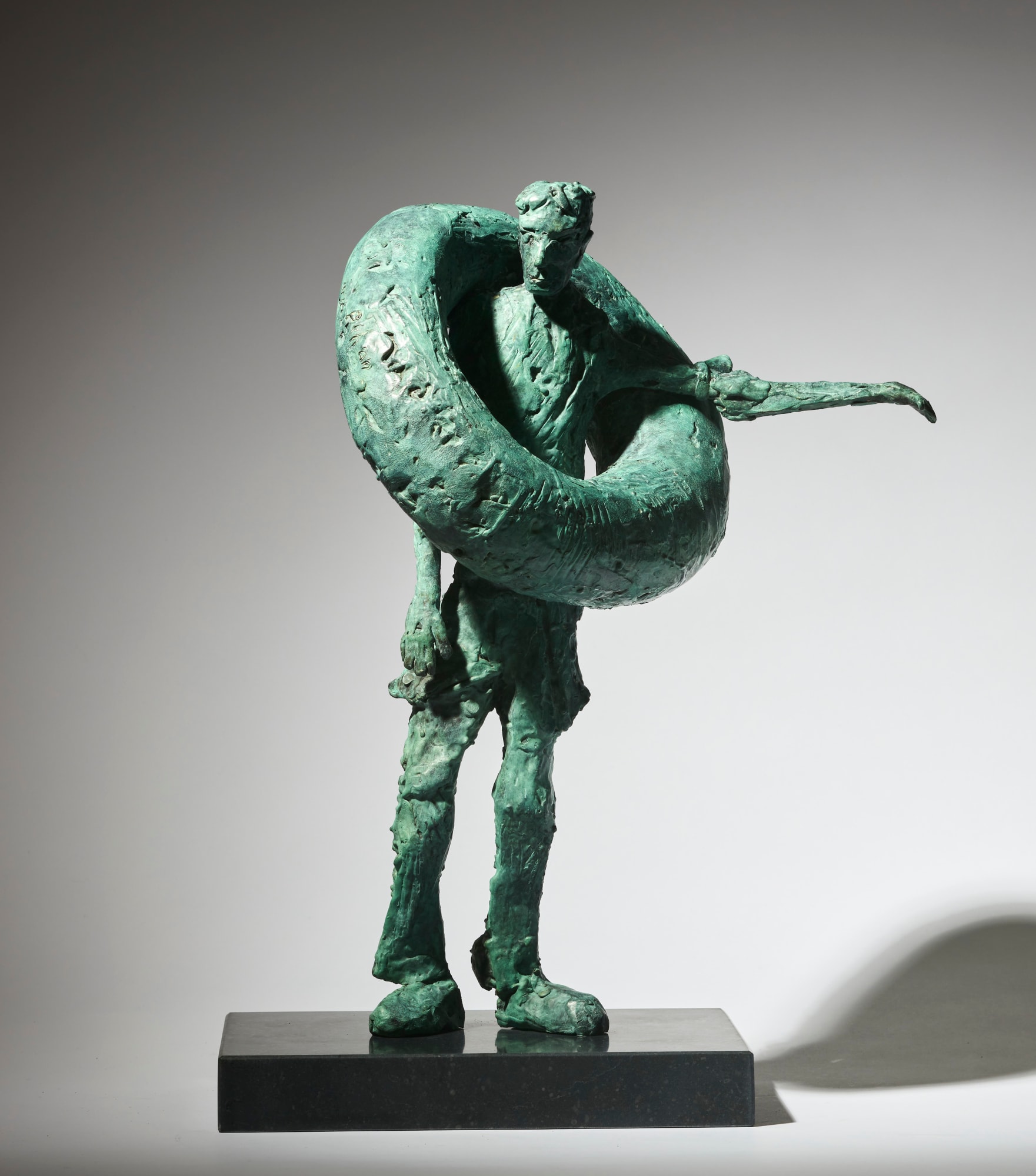 John Behan RHA, Boy with Life Tube III, 2022 | Solomon Fine Art