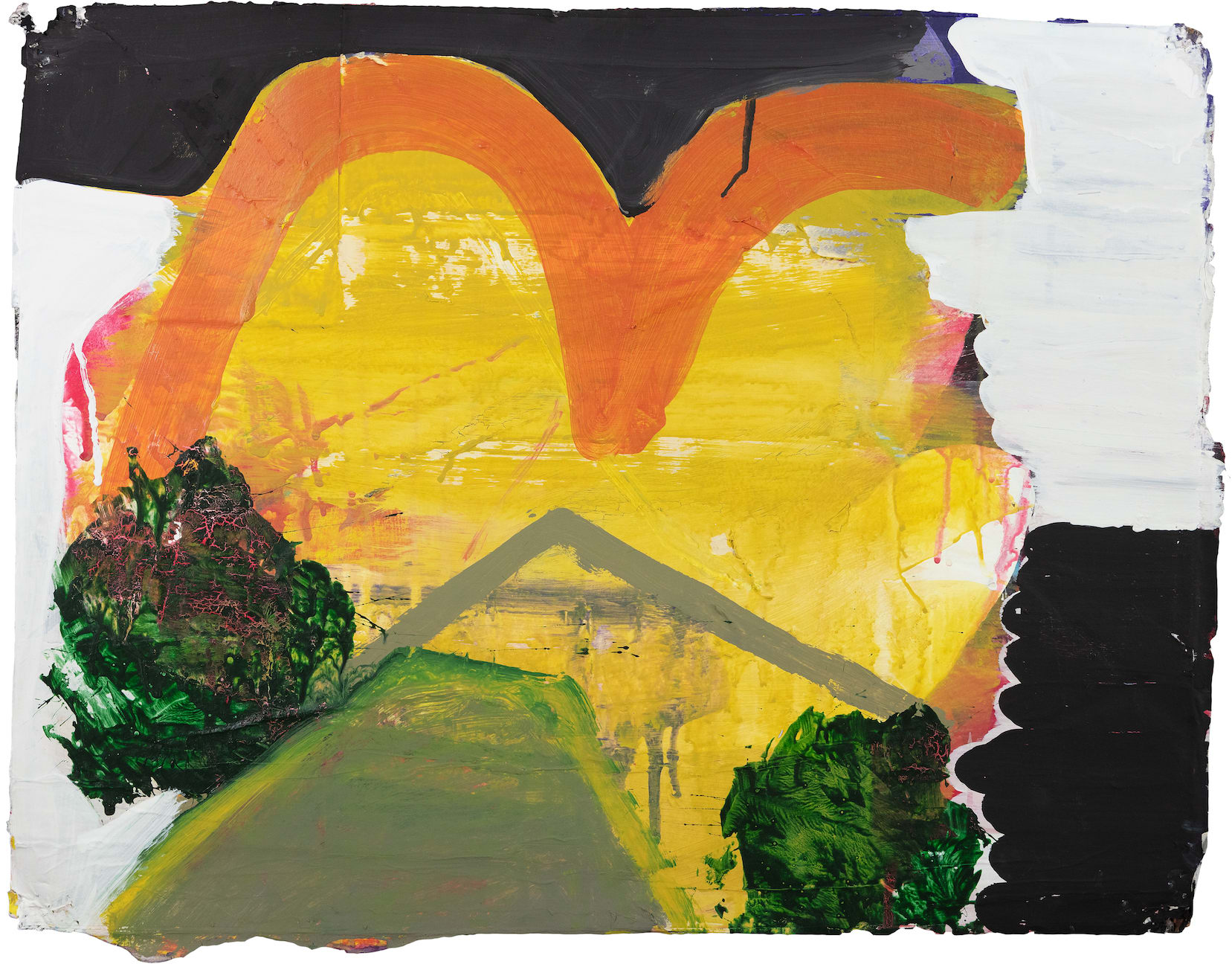 Eamon Colman, An afternoon where the mountains neglect their curtains ...