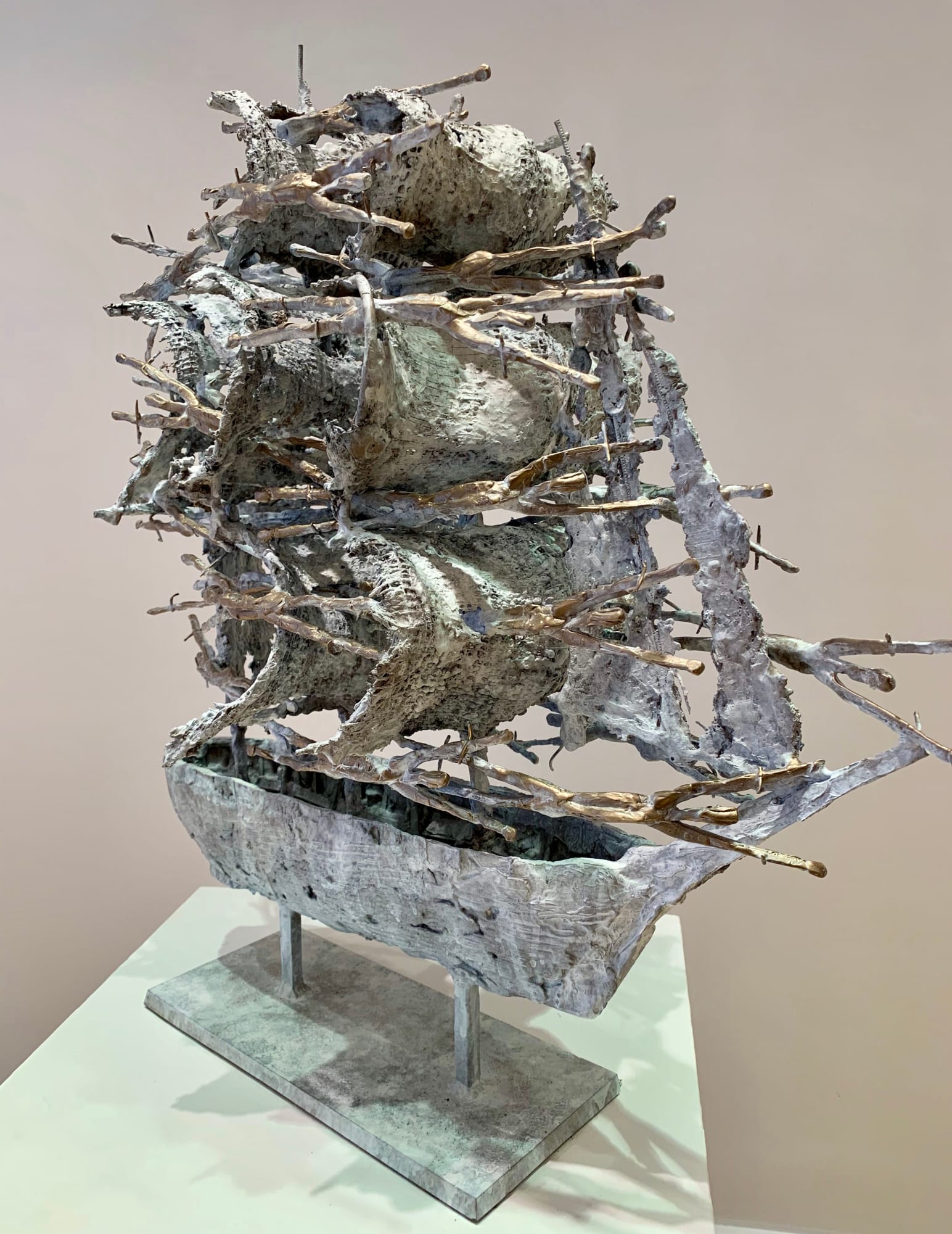 John Behan RHA, Achill Famine Ship, 2020 | Solomon Fine Art