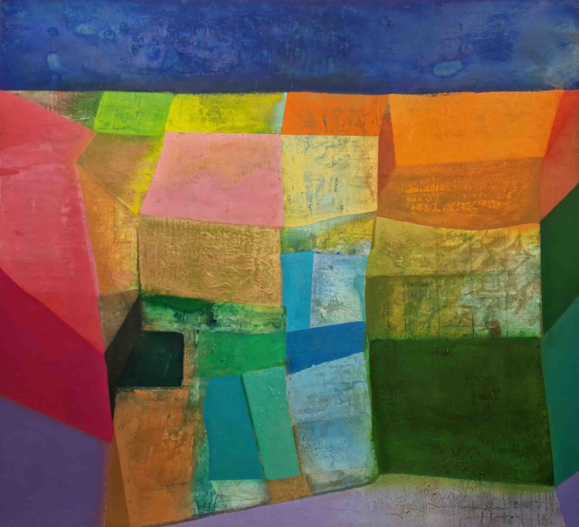 Tom Climent, Celestial Land Map, 2025 | Solomon Fine Art