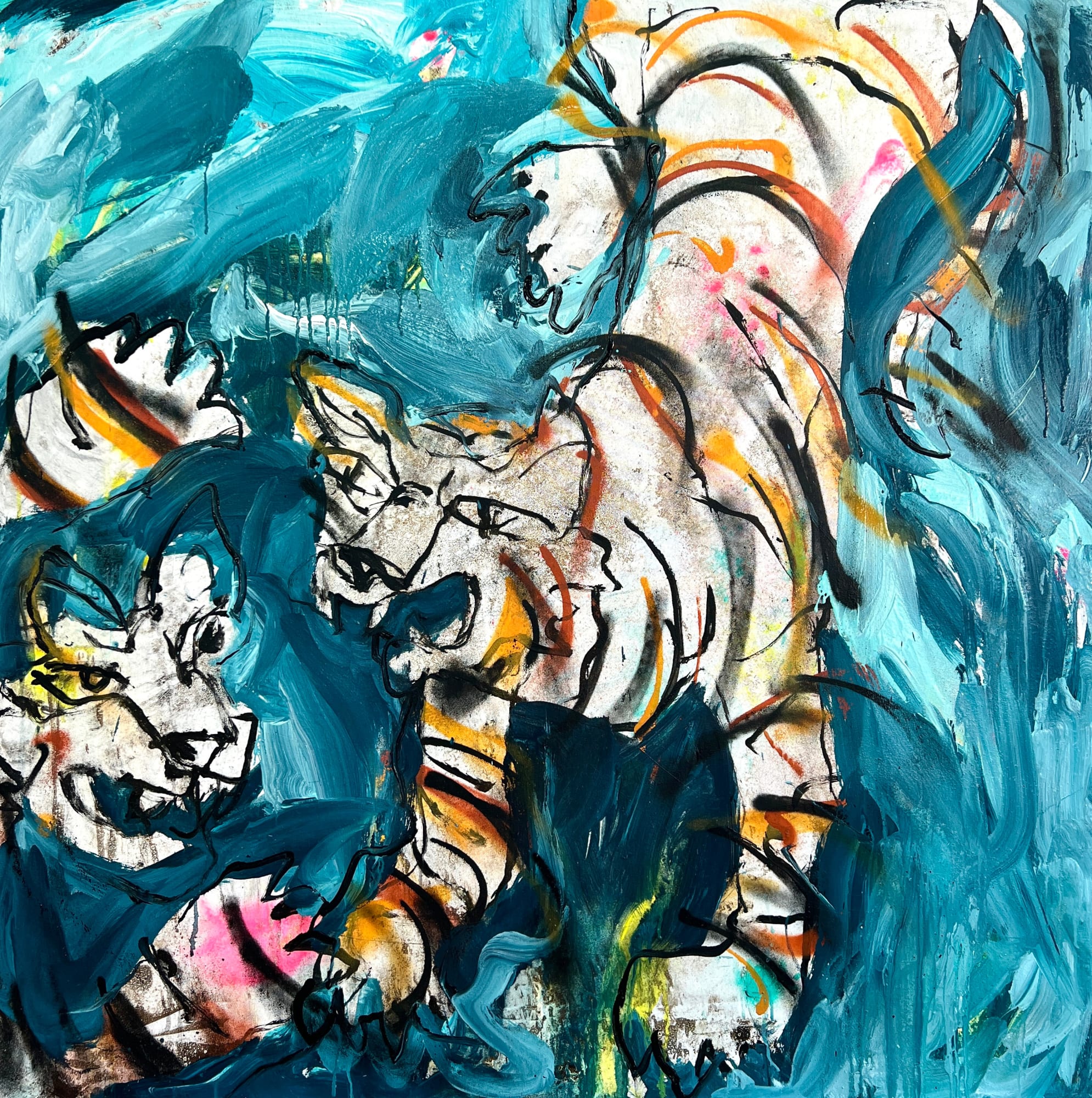 Lara Padilla, The Fight, 2024 | Square One Gallery