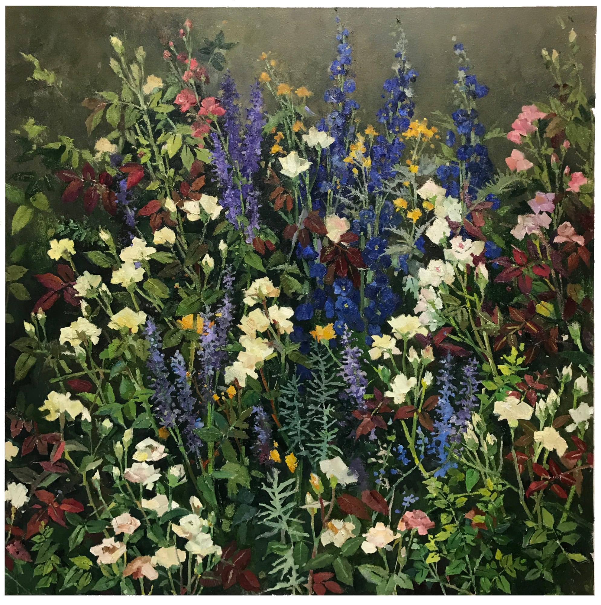 John Alexander, The Magnificent Backyard, 2020 | Maya Frodeman Gallery