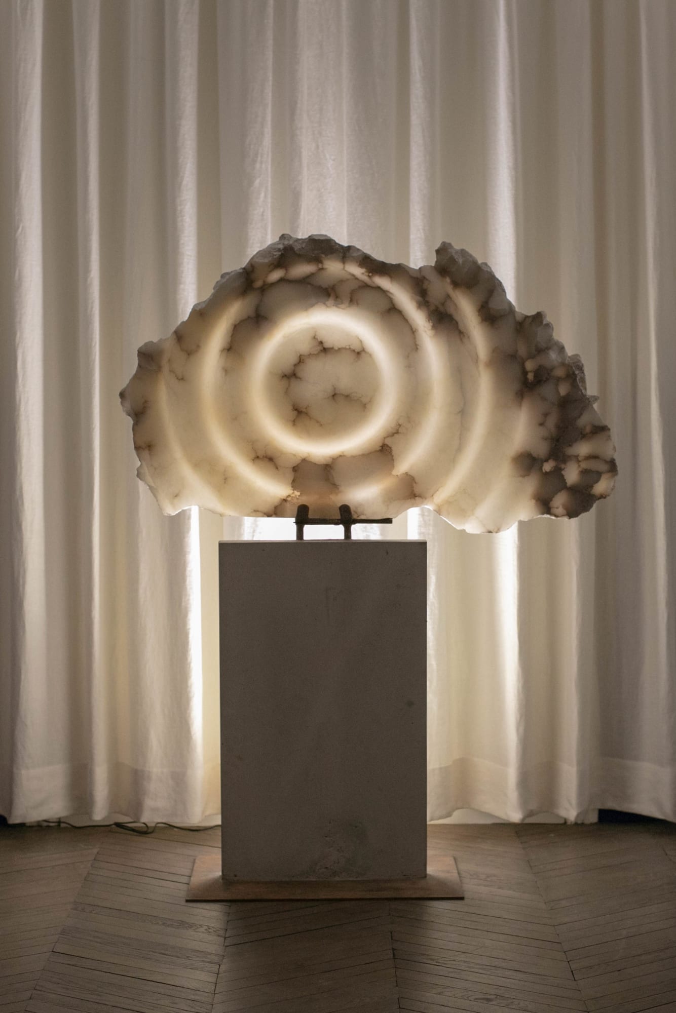 Gabriel Sobin, Alabaster wave / studio, 2020 | The Spaceless Gallery