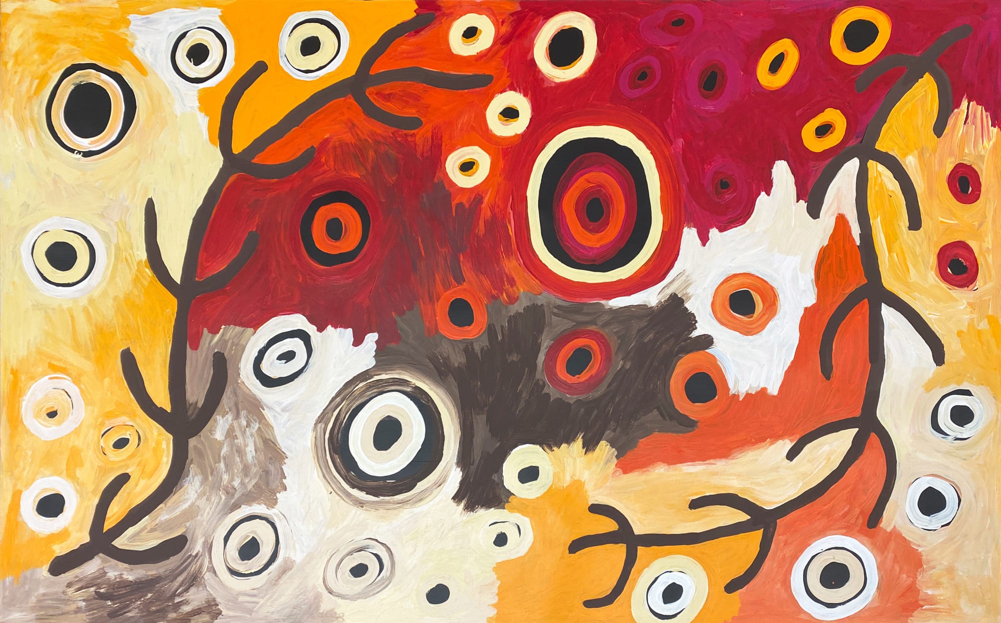 Art by leading Aboriginal artist Debra Umala | This is Aboriginal Art