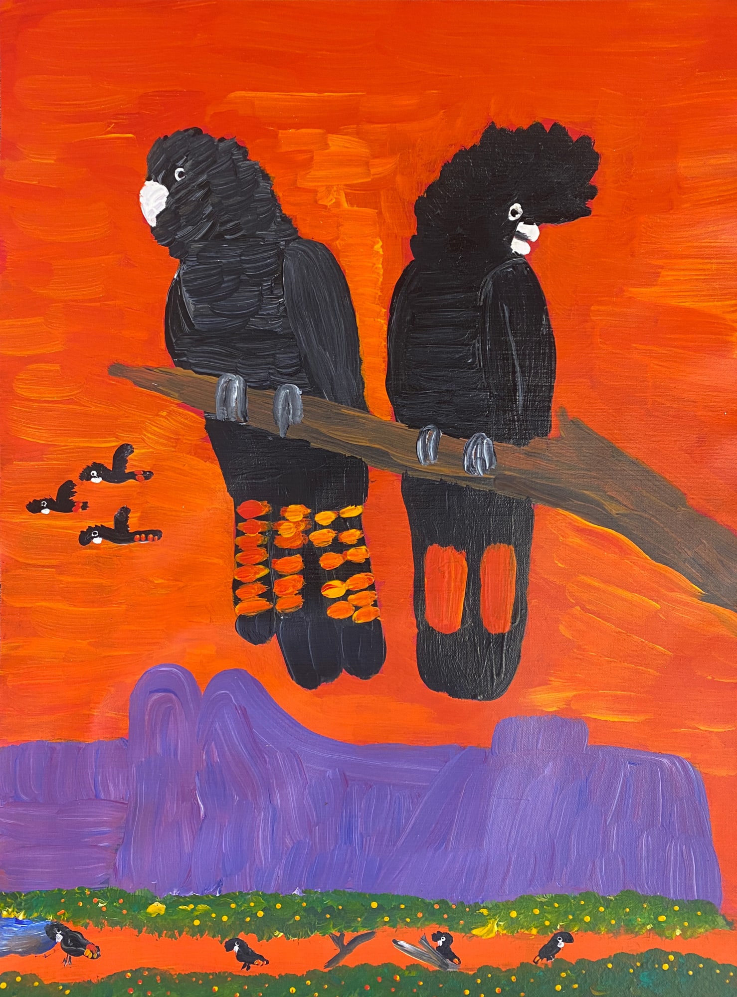 Art by leading Aboriginal artist Kukula McDonald | This is Aboriginal Art