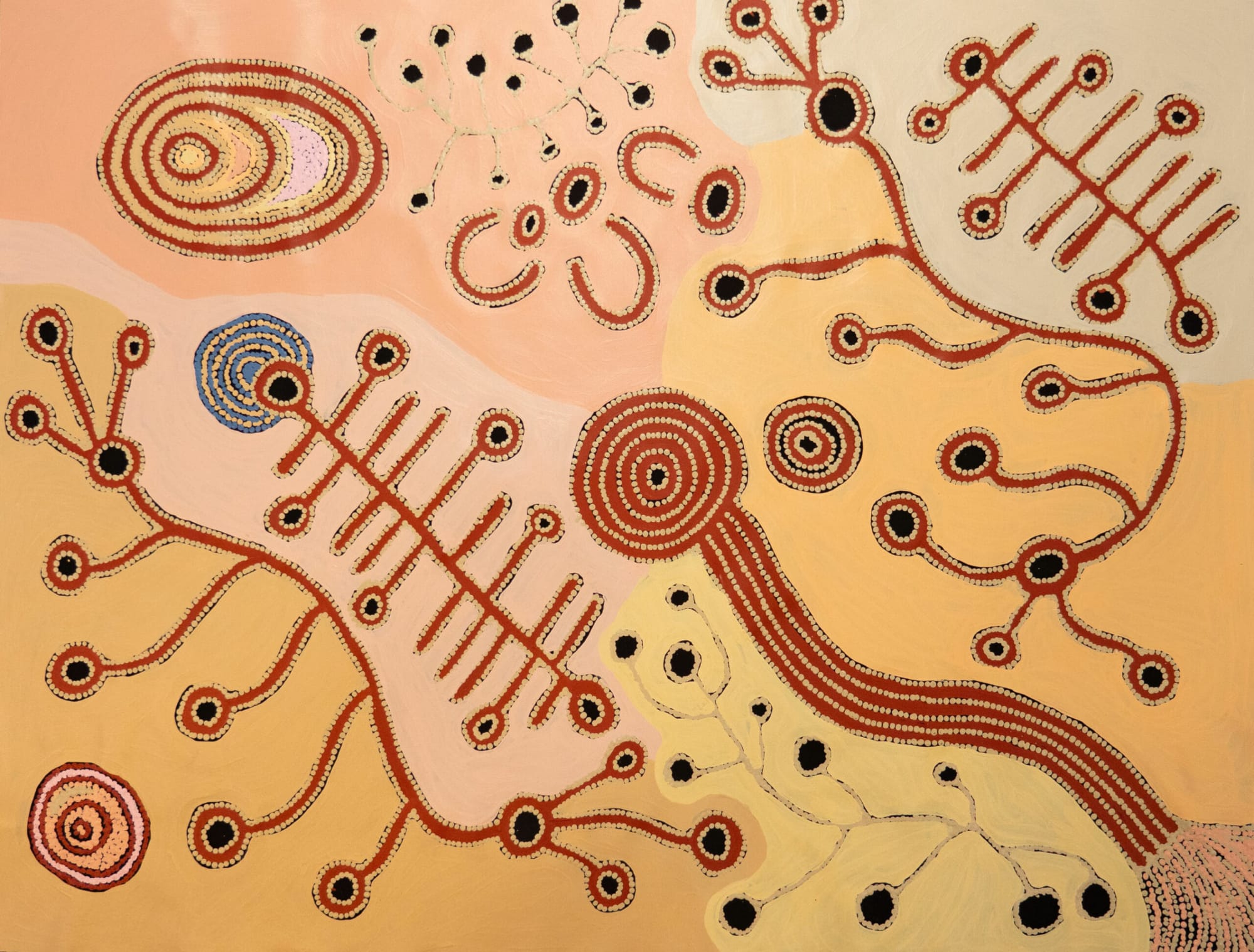 Art by leading Aboriginal artist Gail Napangati | This is Aboriginal Art
