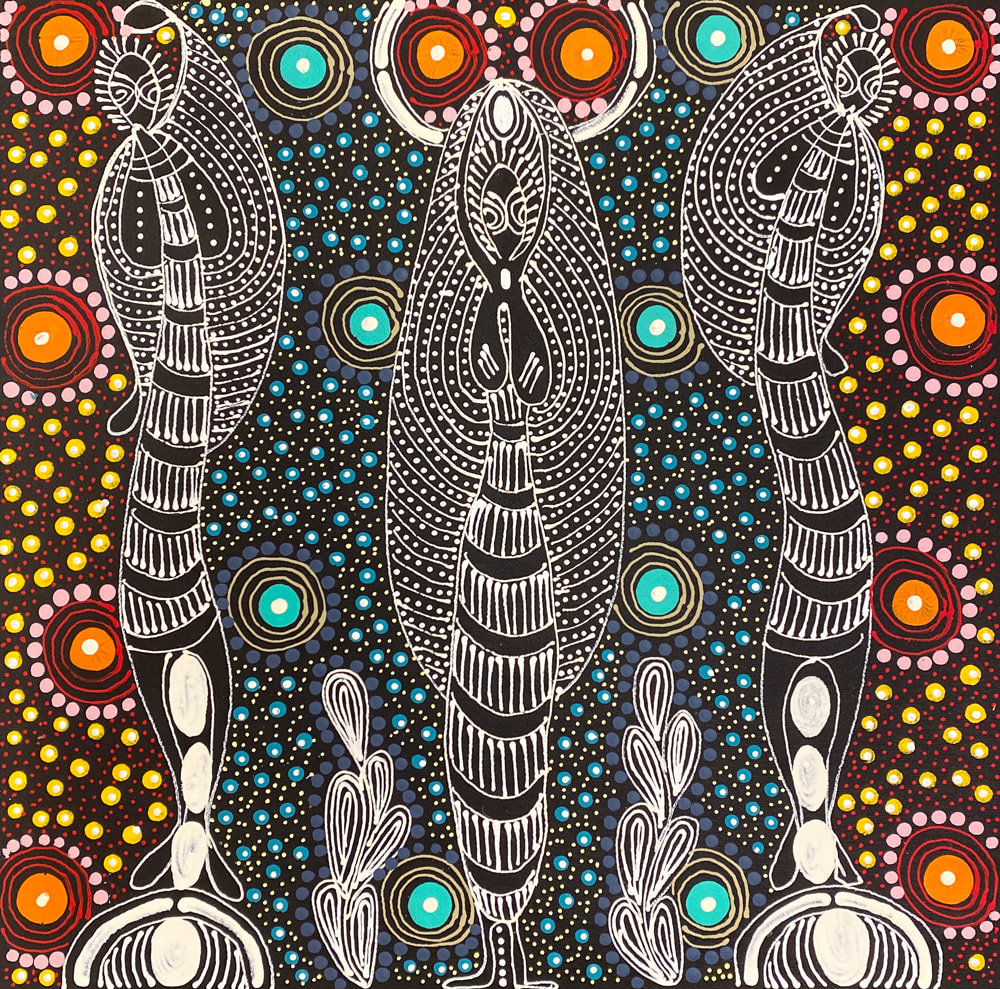Colleen Wallace, Dreamtime Sisters by Colleen Wallace, 2024 | This Is ...