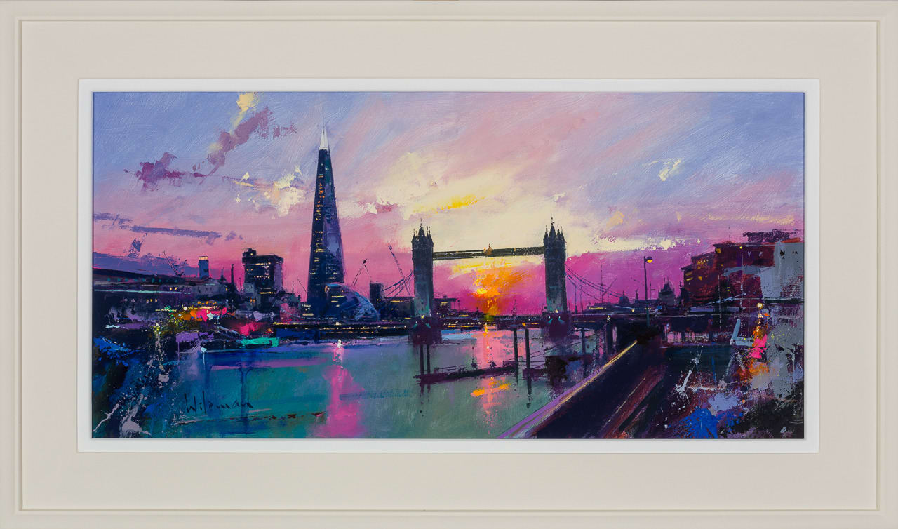 Peter Wileman FROI RSMA FRSA, Dusk on The Thames | Thompson's Gallery