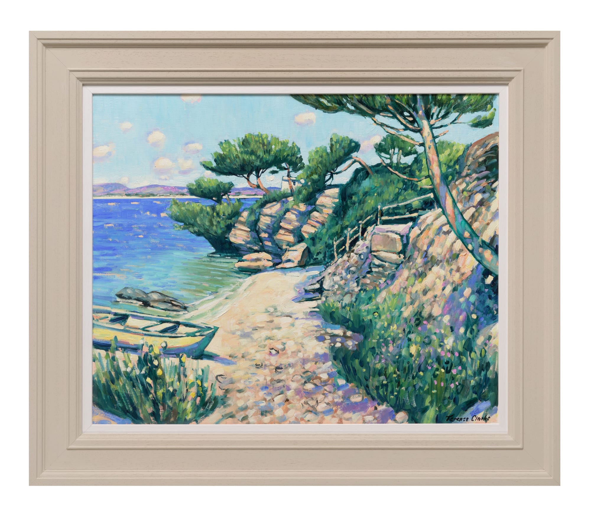 Terence Clarke, Madragne Beach, St. Cyr | Thompson's Gallery