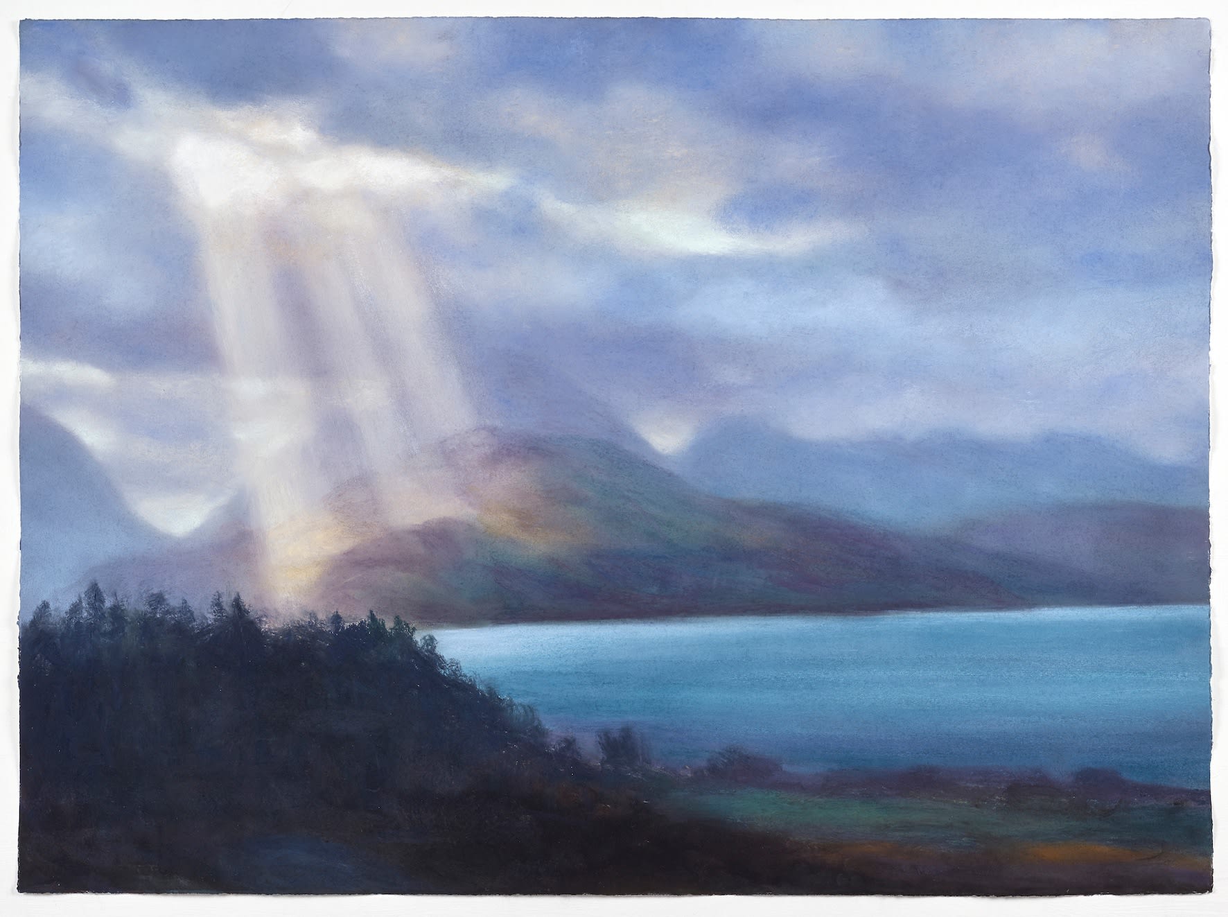 Matthew Draper PS, Sun Beams, From Rasaay to the Cuillin Hills ...