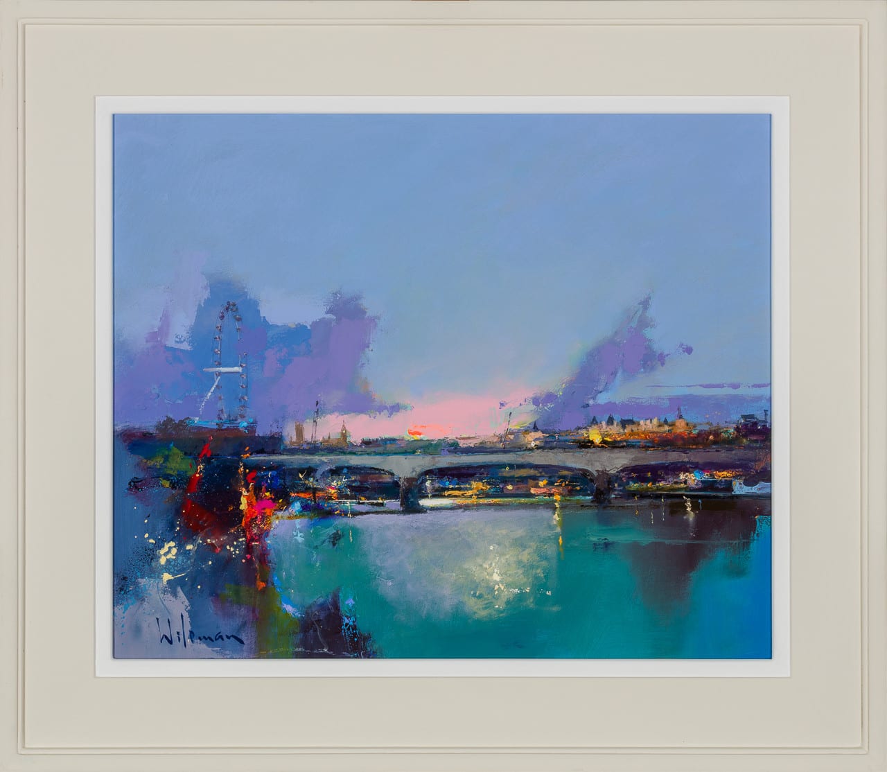 Peter Wileman FROI RSMA FRSA, Late Afternoon Towards Westminster ...