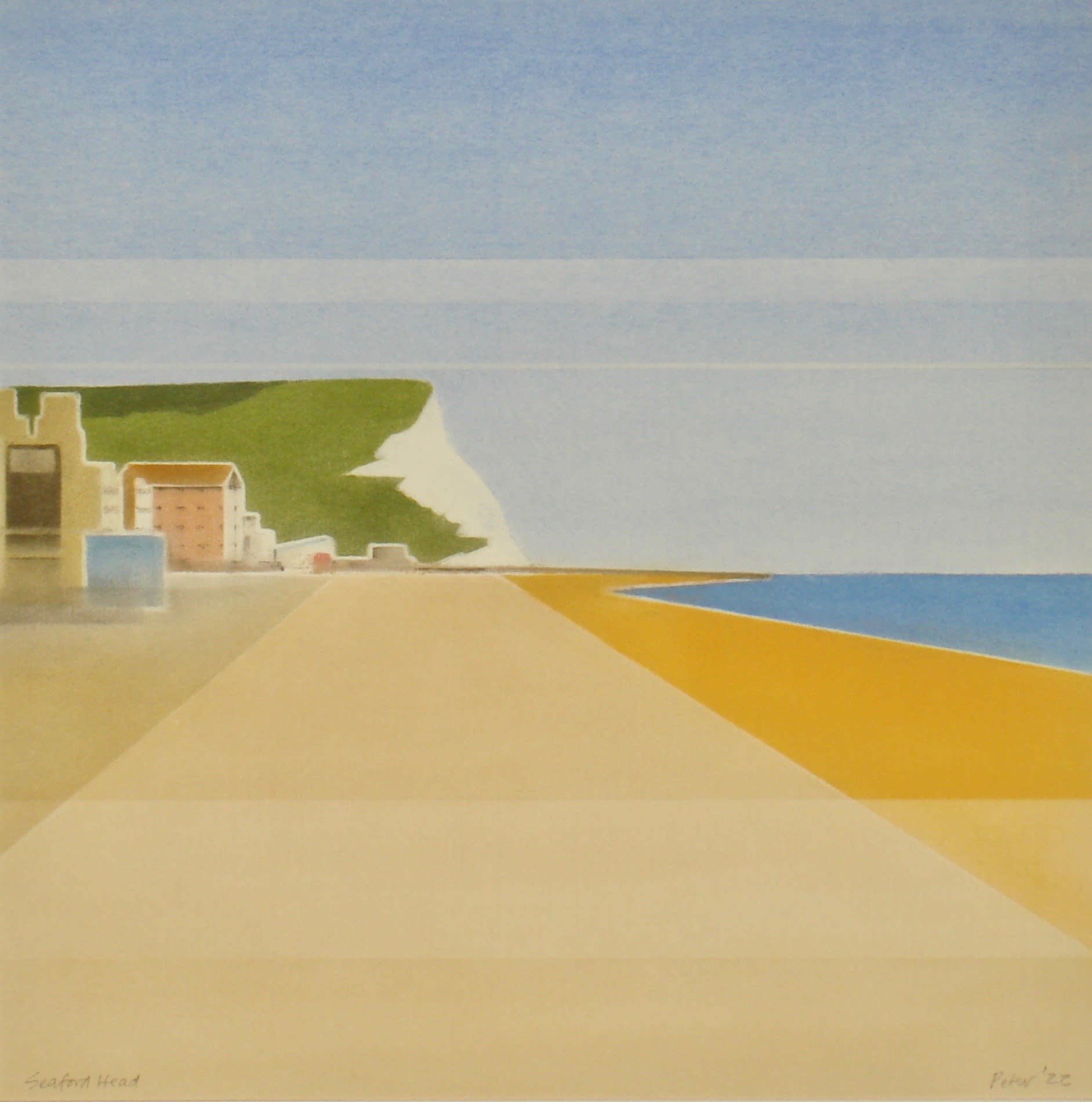 Peter Vincent PS FRSA FCSD, Seaford Head | Thompson's Gallery