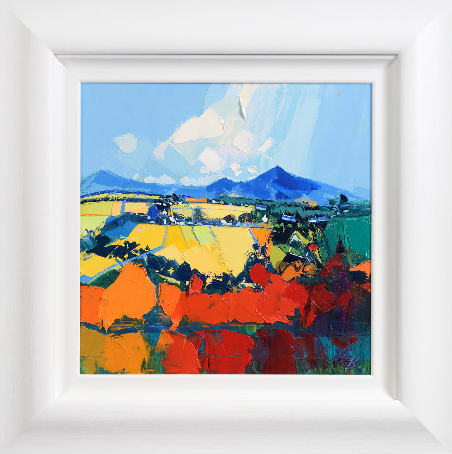Peter King, Autumn Fields, Arran | Thompson's Gallery
