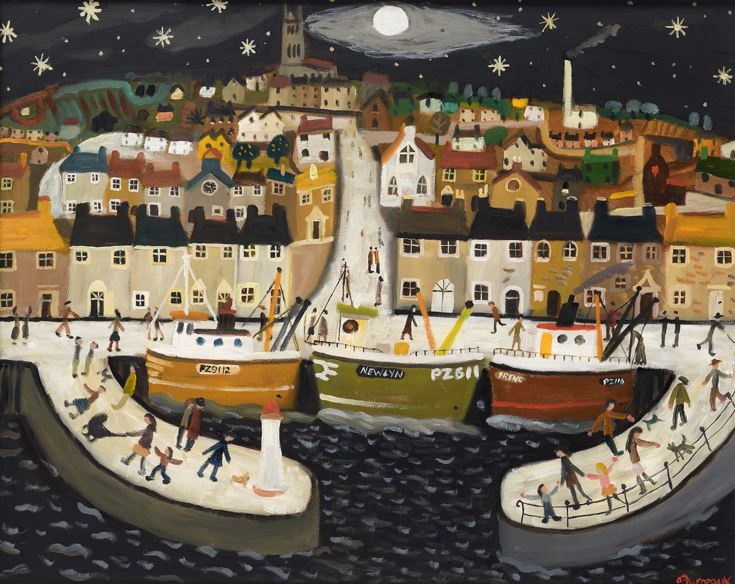 Alan Furneaux, A Cornish Harbour | Thompson's Gallery