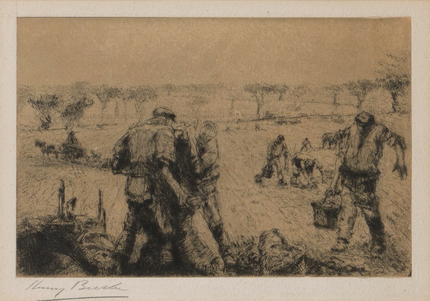 Harry Becker, Working the Land | Thompson's Gallery