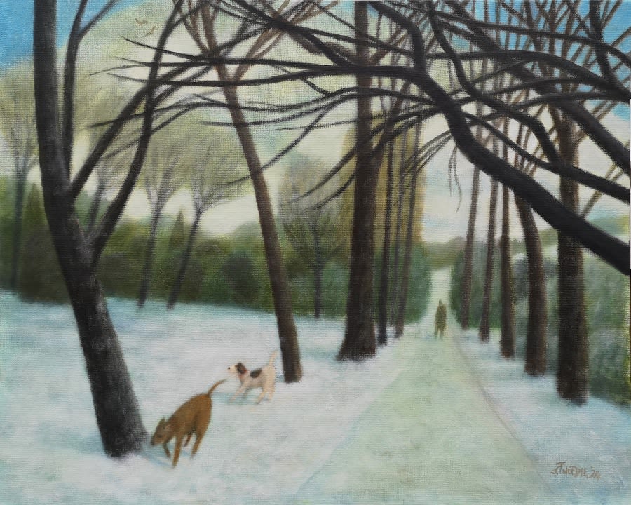 James Tweedie RGI, On A Winter's Day | Thompson's Gallery