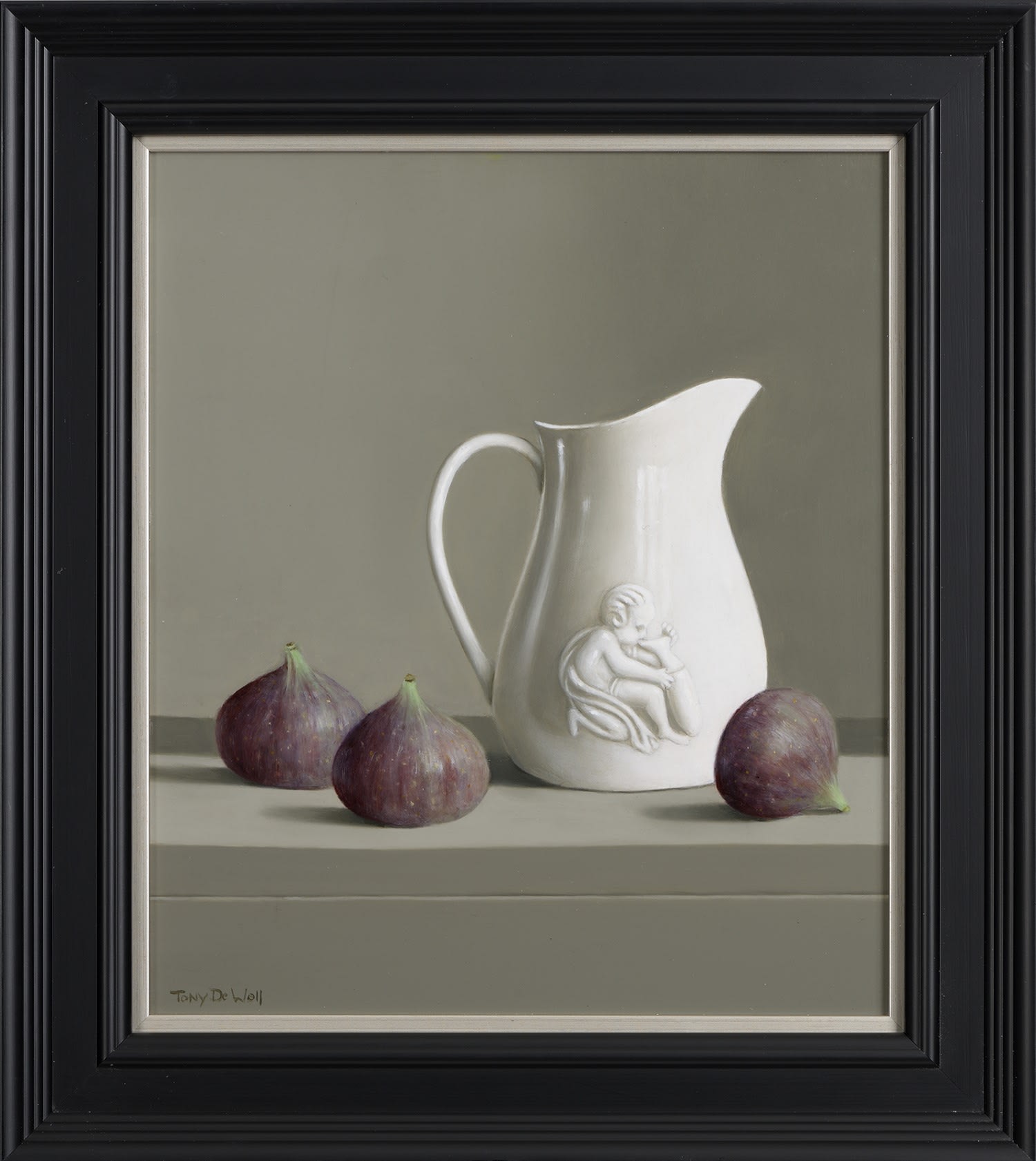 Tony de Wolf, Three Figs and the Cherub Pitcher | Thompson's Gallery