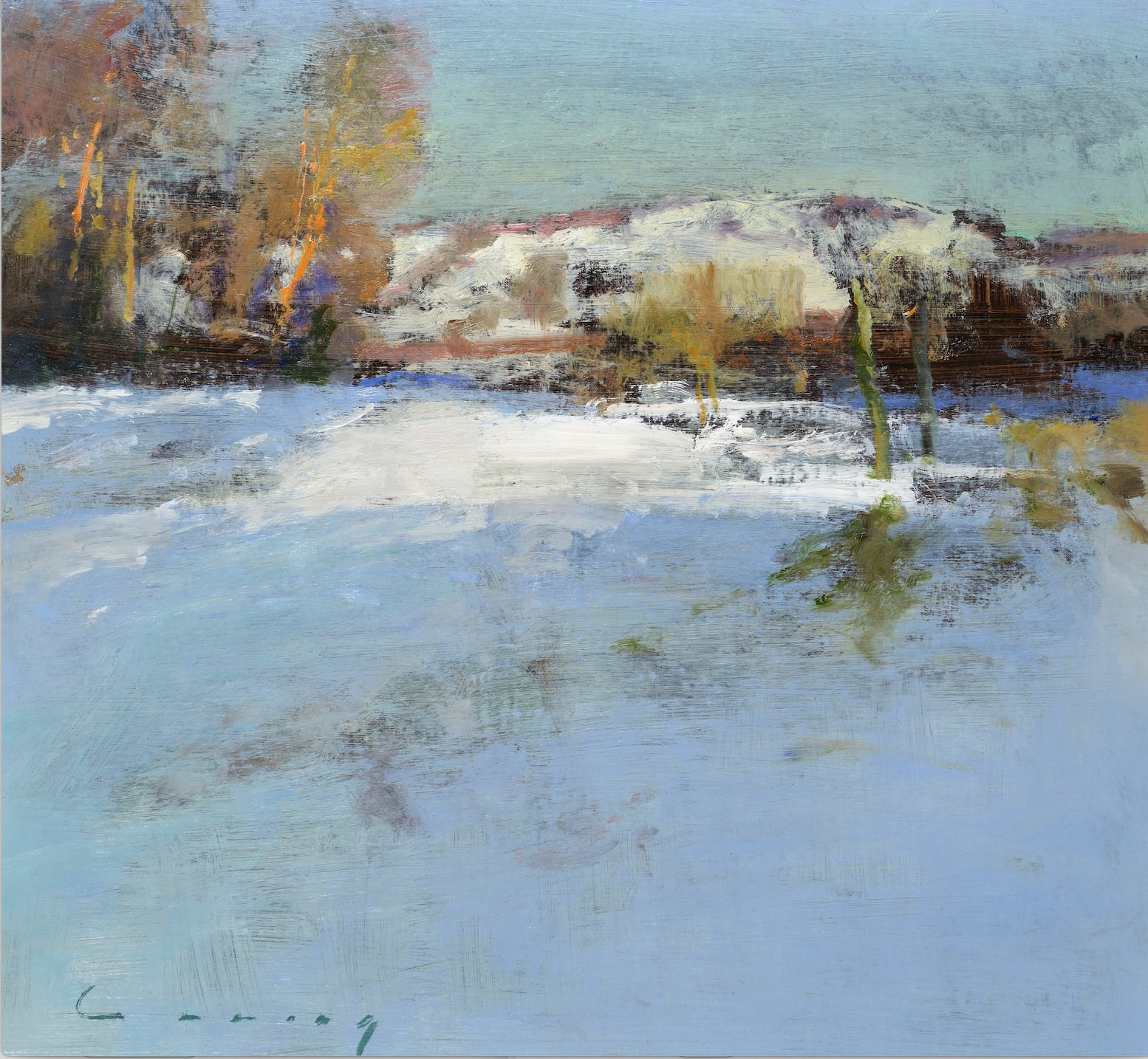 Fred Cuming RA, Winter Snow, 2009 | Thompson's Gallery