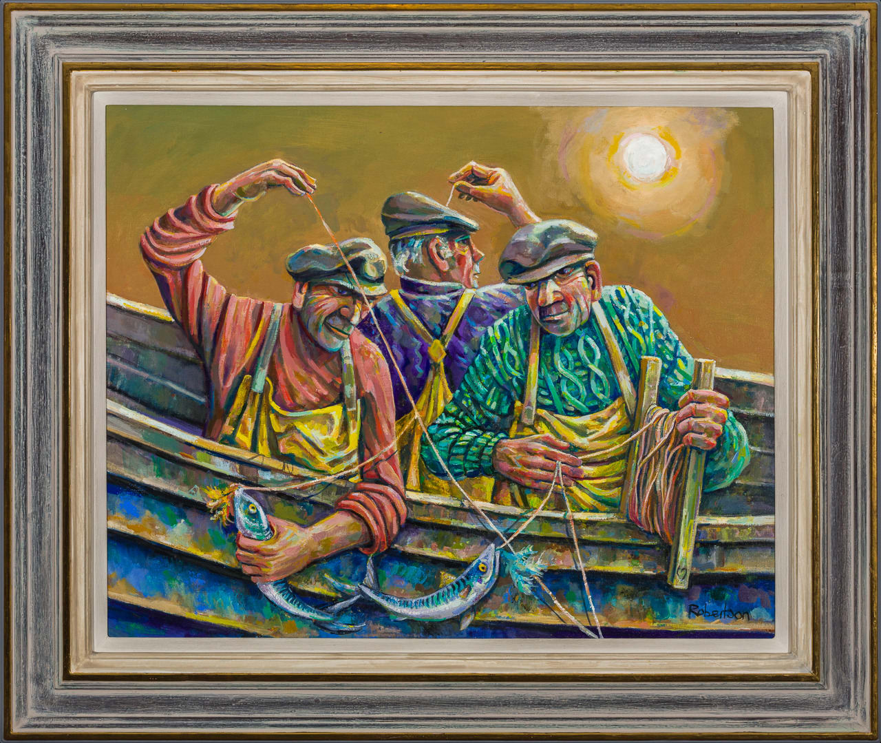 Jonathan Robertson, Night Fishers | Thompson's Gallery