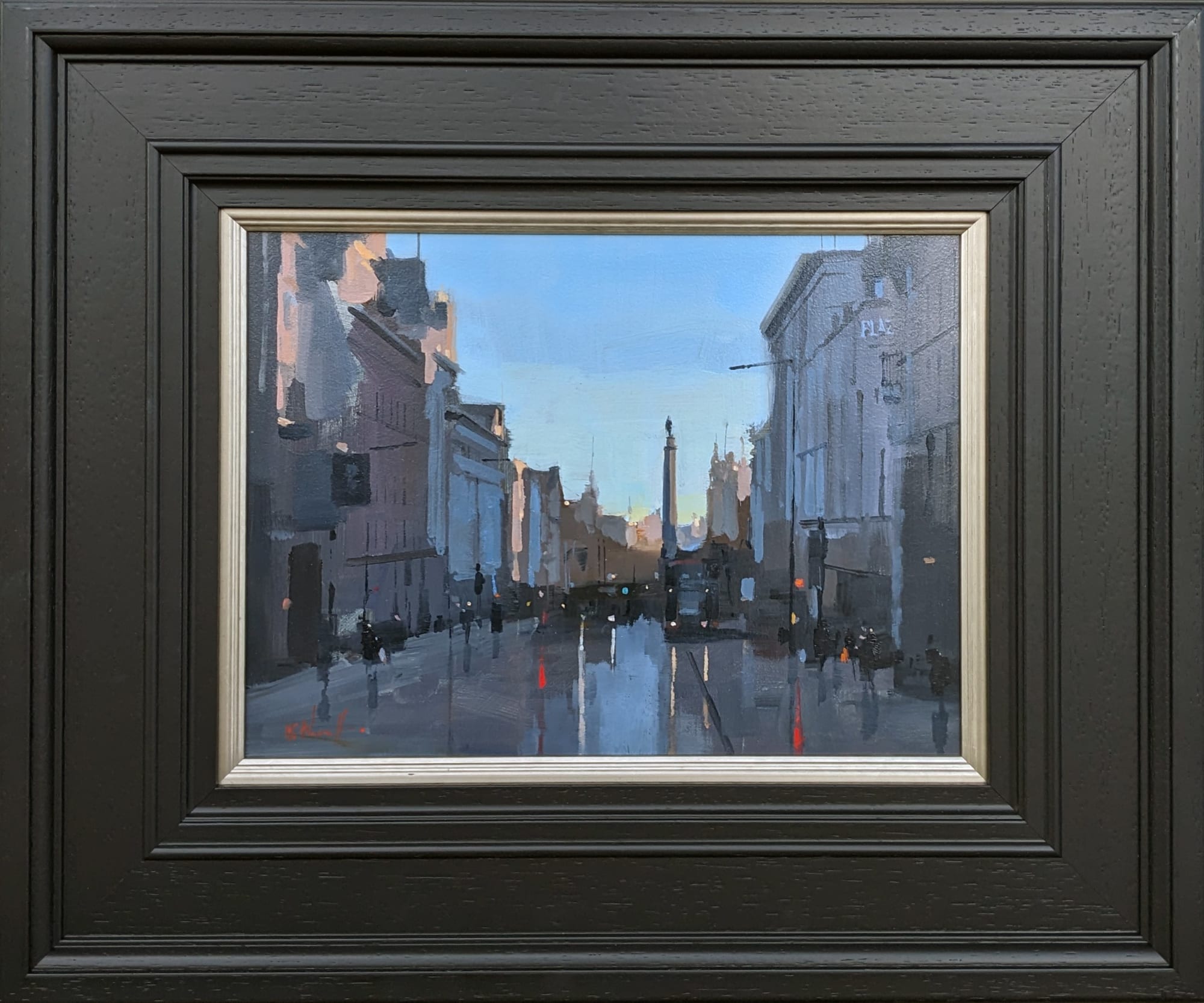 Michael John Ashcroft ROI MAFA, Sunset Over Westminster, London | Thompson's Gallery