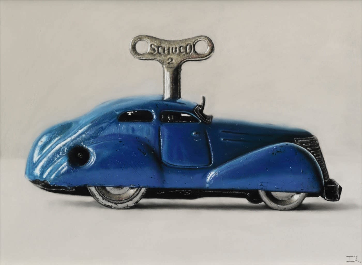 Ian Rawling PS, Wind Up Car (original model car included!) | Thompson's ...