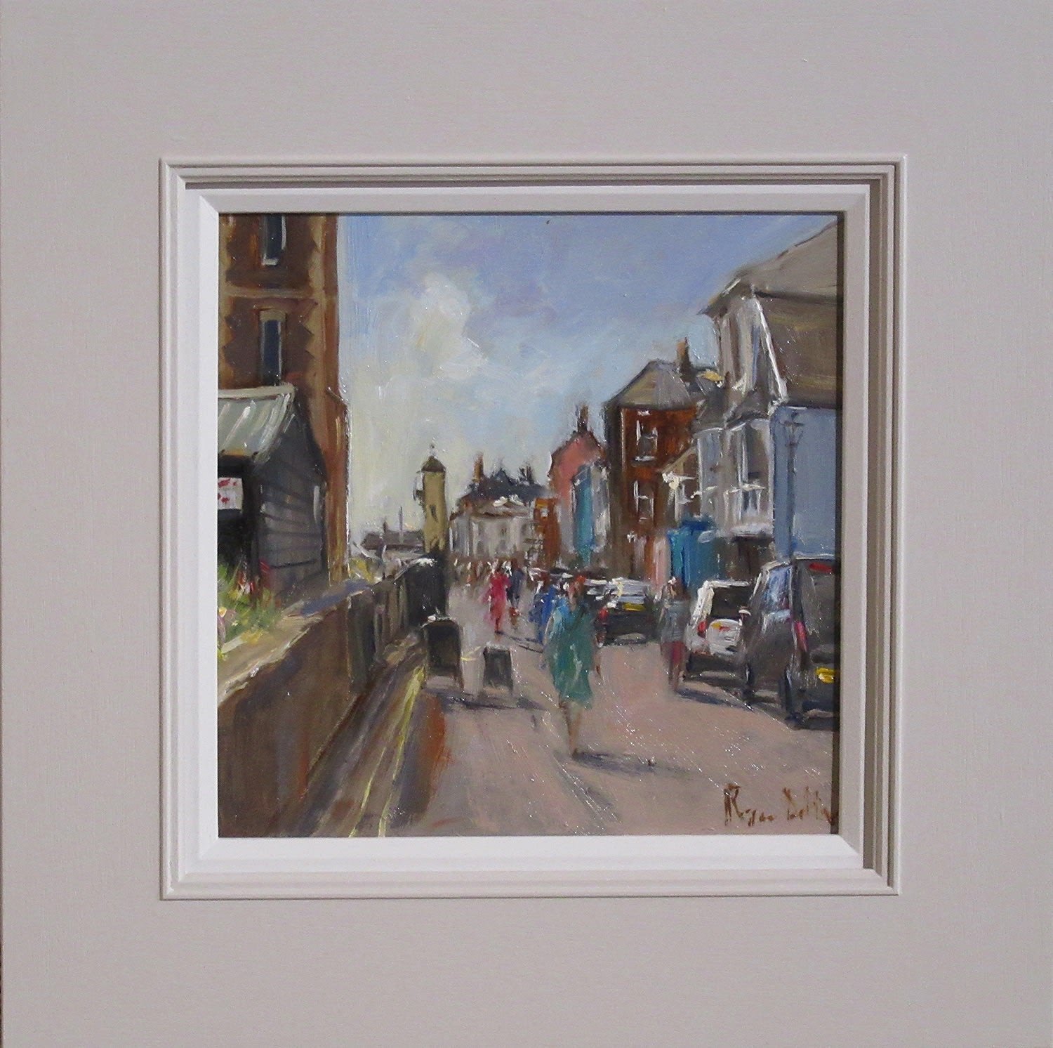 Roger Dellar ROI RI PS ARSMA, Along the Front, Aldeburgh | Thompson's ...