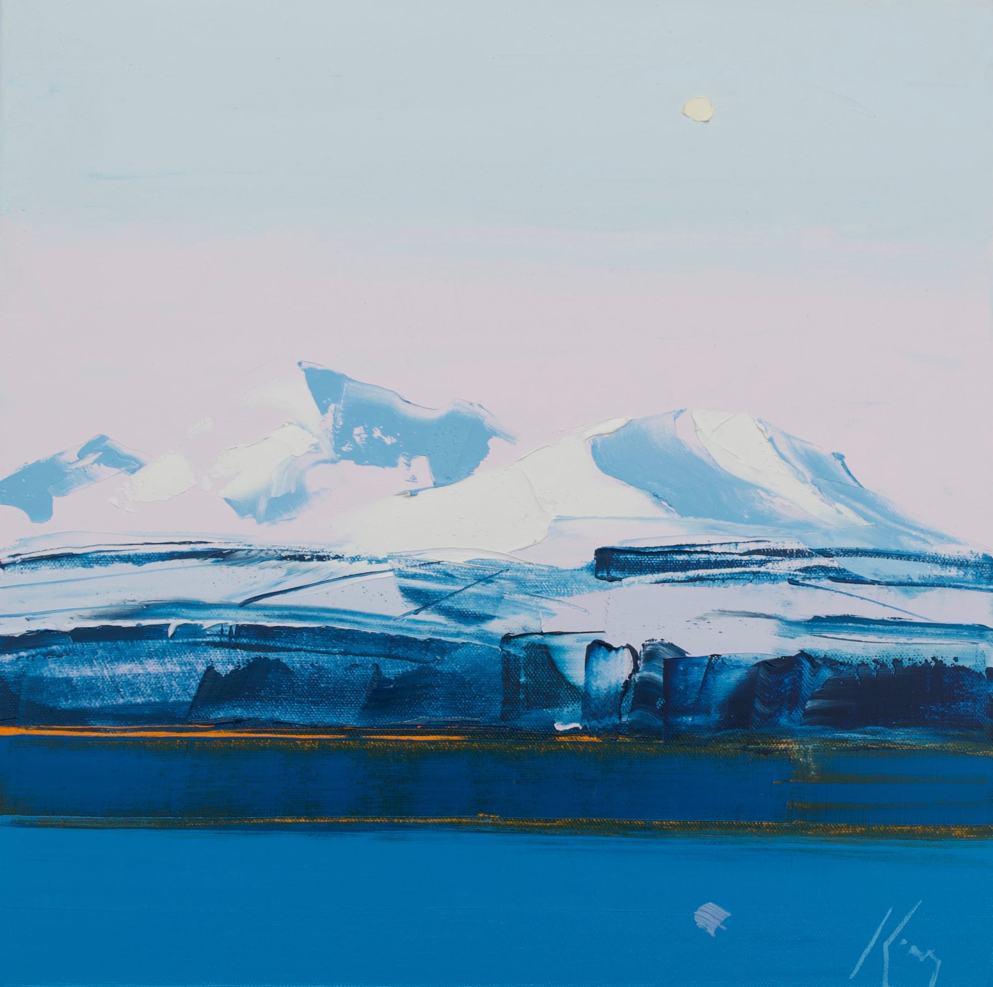 Peter King, Winter Light Arrangement, 2021 | Thompson's Gallery