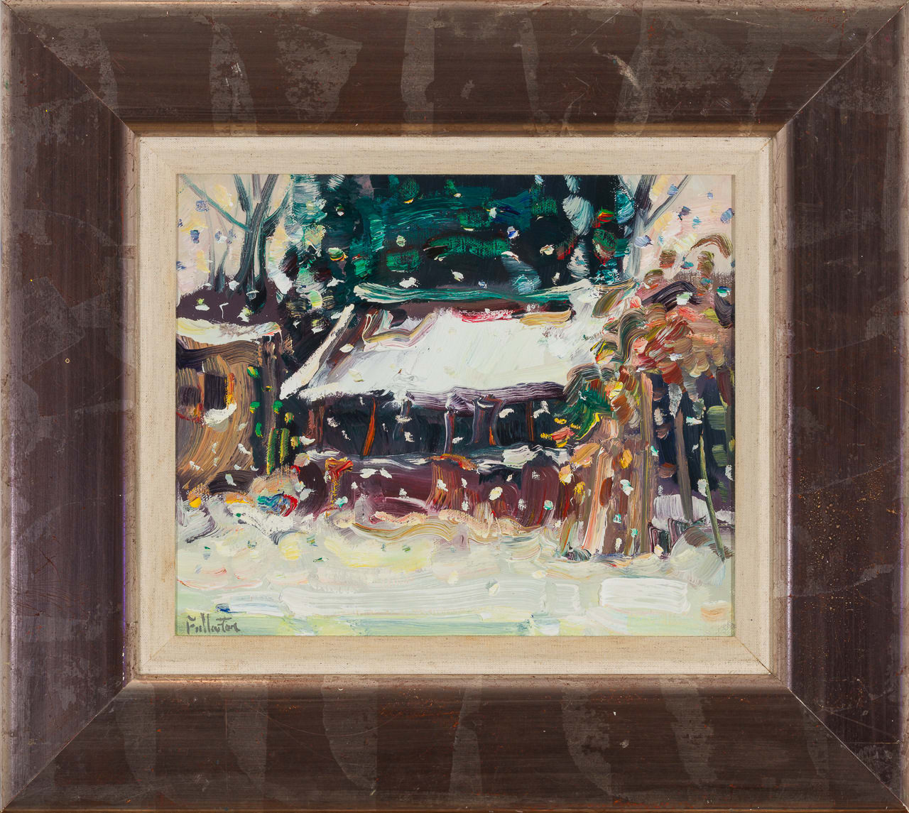James Fullarton, Snow in Winter | Thompson's Gallery