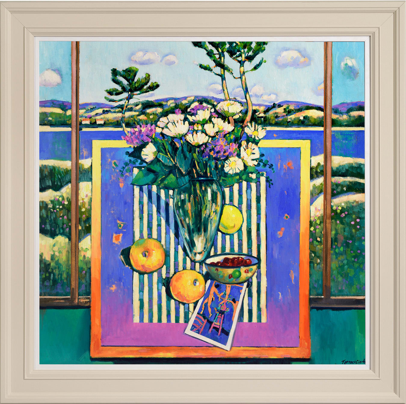 Terence Clarke, View through a Window, The Dance | Thompson's Gallery